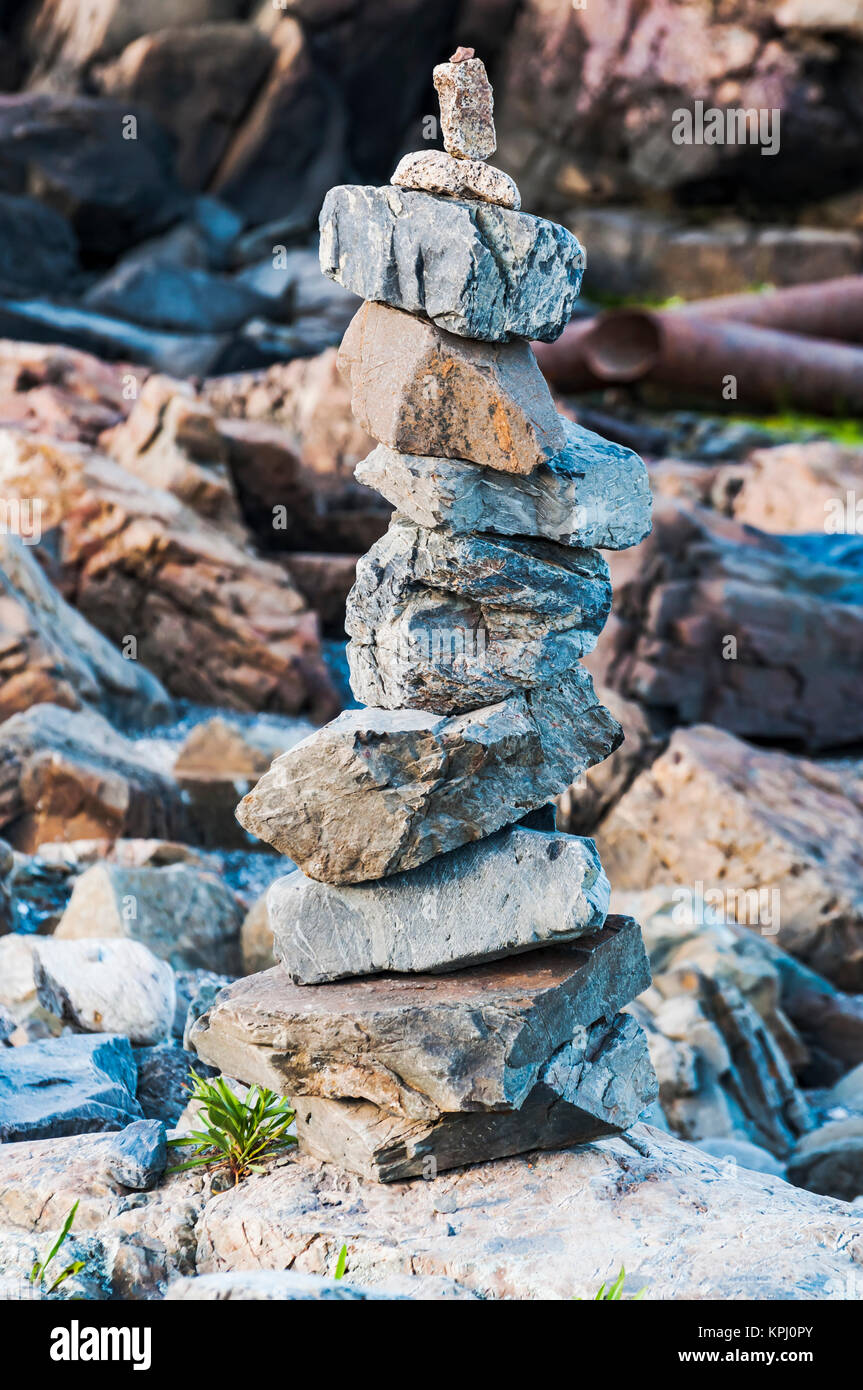 Piled up stones hi-res stock photography and images - Alamy