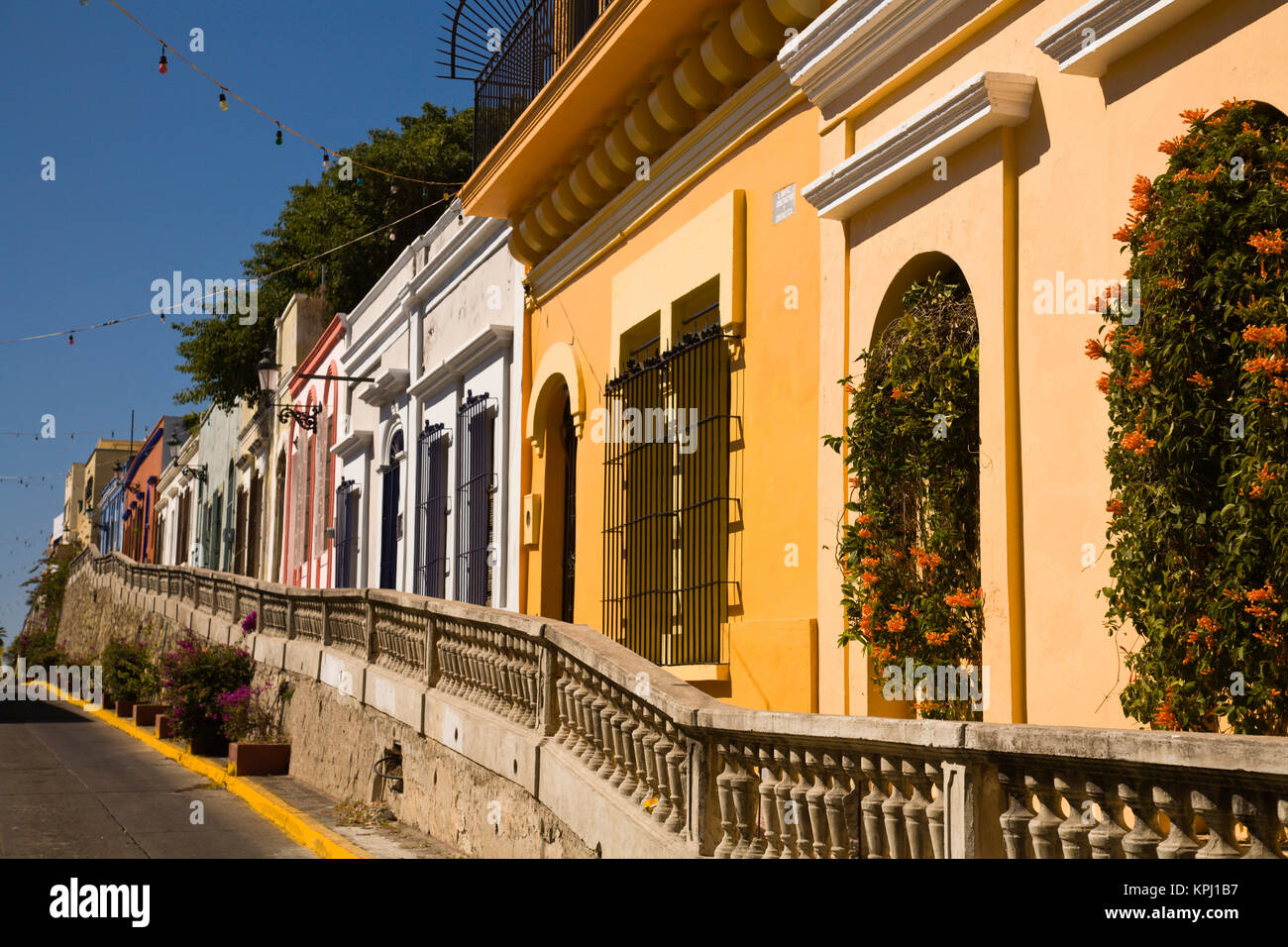 Old Town Historic District, Colonial Mazatlan, Sinaloa State, Mexico ...