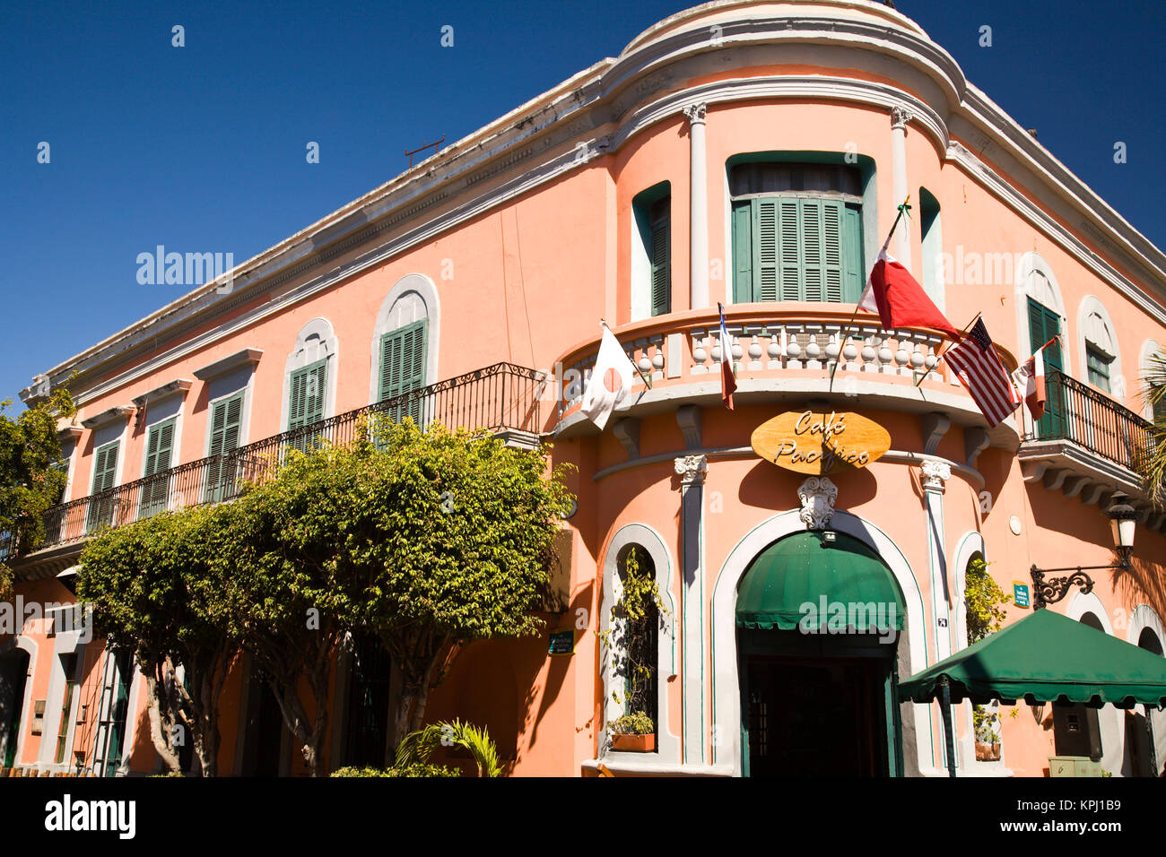 Old Town Historic District, Colonial Mazatlan, Sinaloa State, Mexico ...