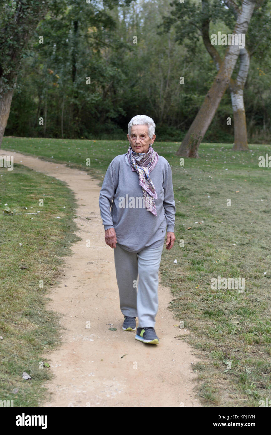 woman walking on outdoors Stock Photo - Alamy