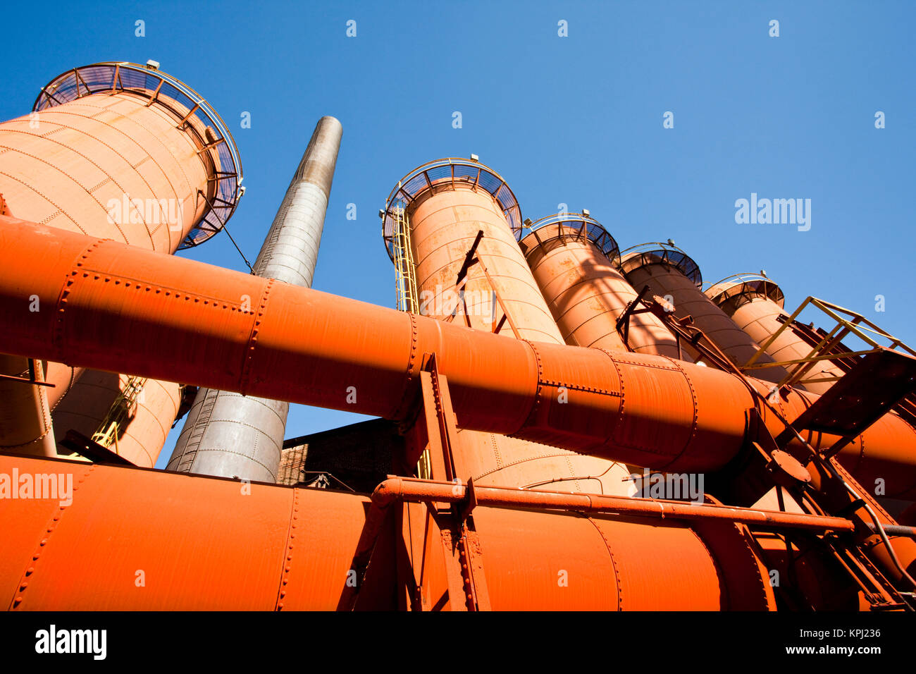 Historic blast furnace america hi-res stock photography and images - Alamy