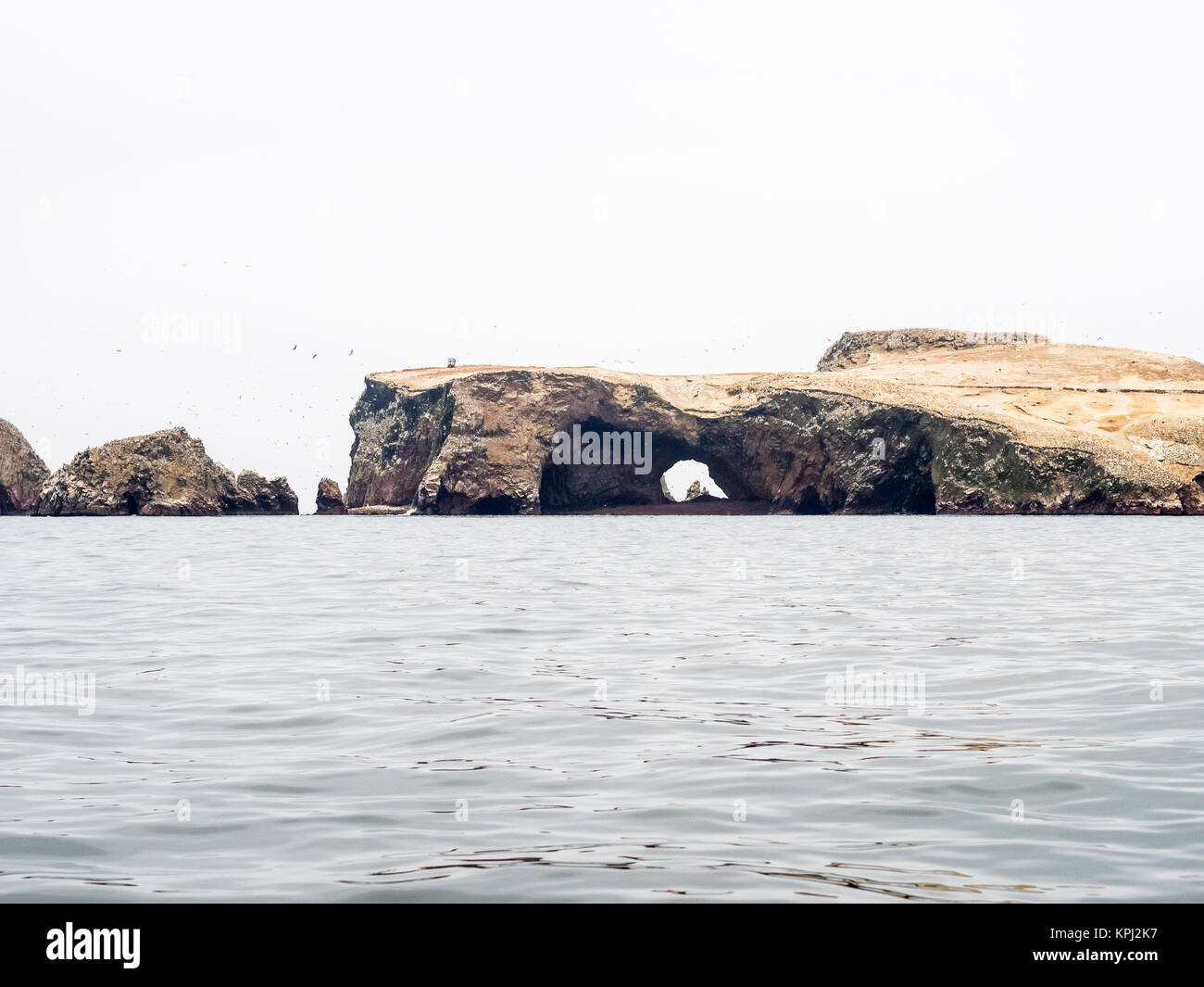 The cliffs in the Paracas National Park Stock Photo - Alamy