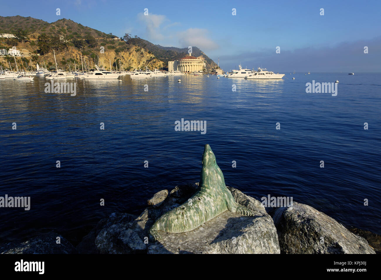 Catalina Harbor, Catalina Island, California Stock Photo - Alamy
