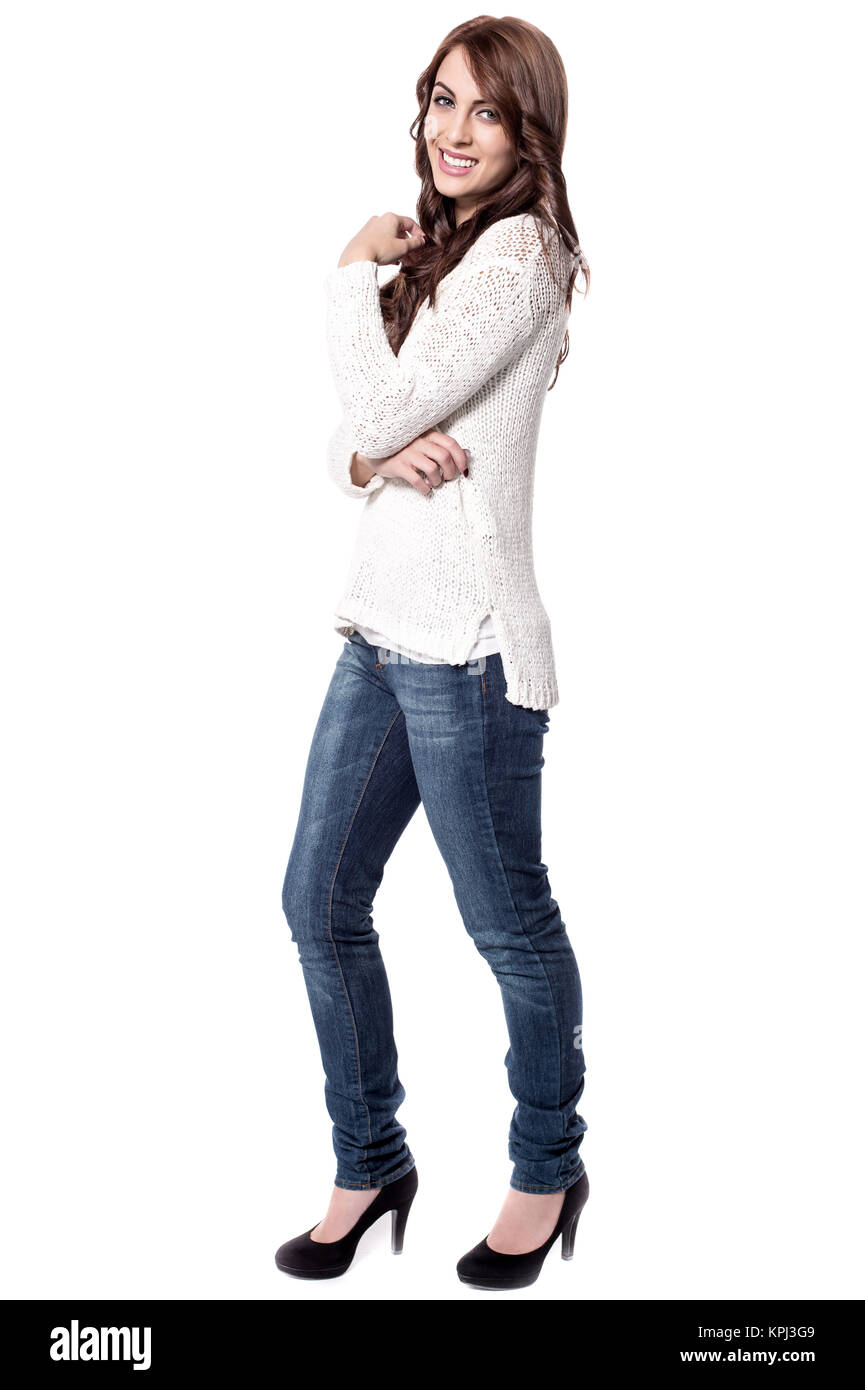 How is my new attire! Stock Photo - Alamy