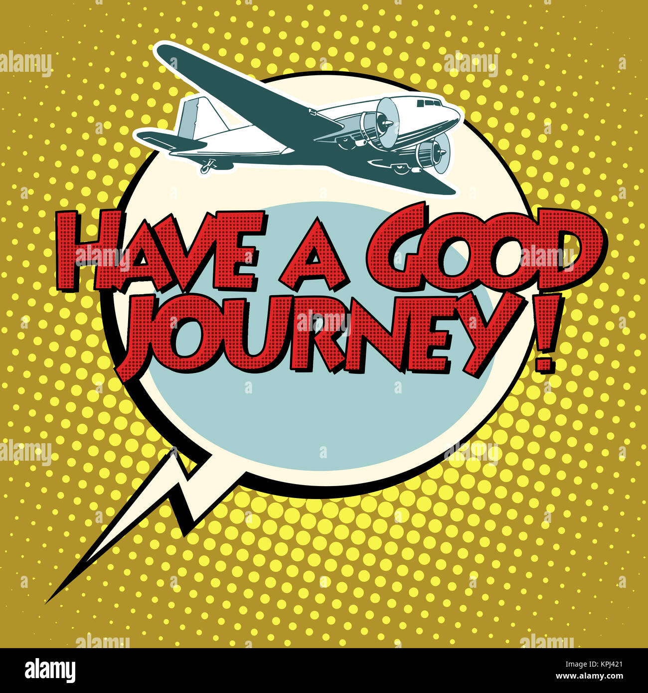 Have A Good Journey Flight Plane Stock Photo Alamy