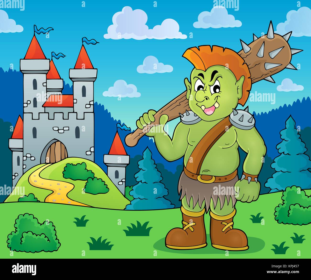 Orc drawing hi-res stock photography and images - Alamy