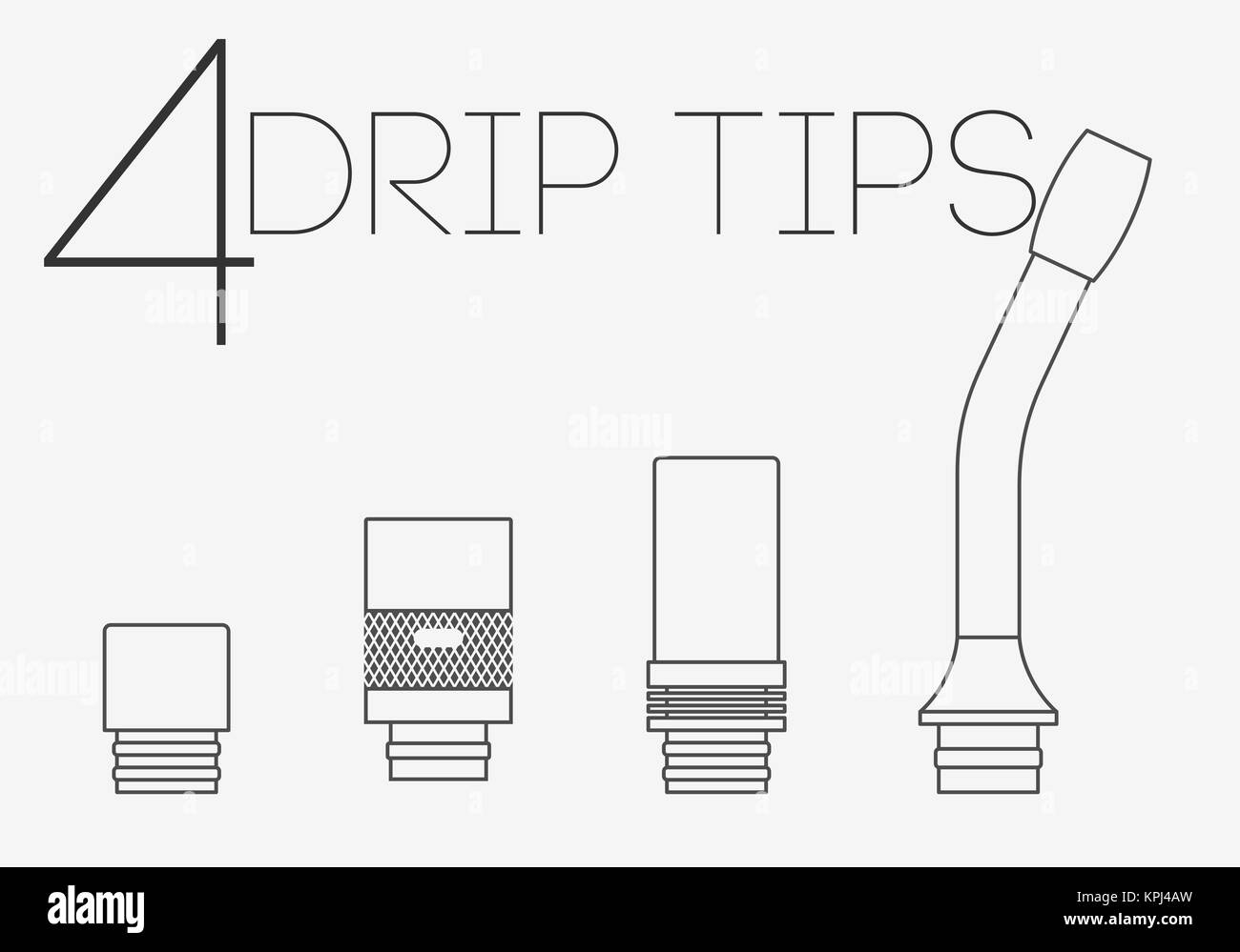 Drip tip Black and White Stock Photos & Images - Alamy