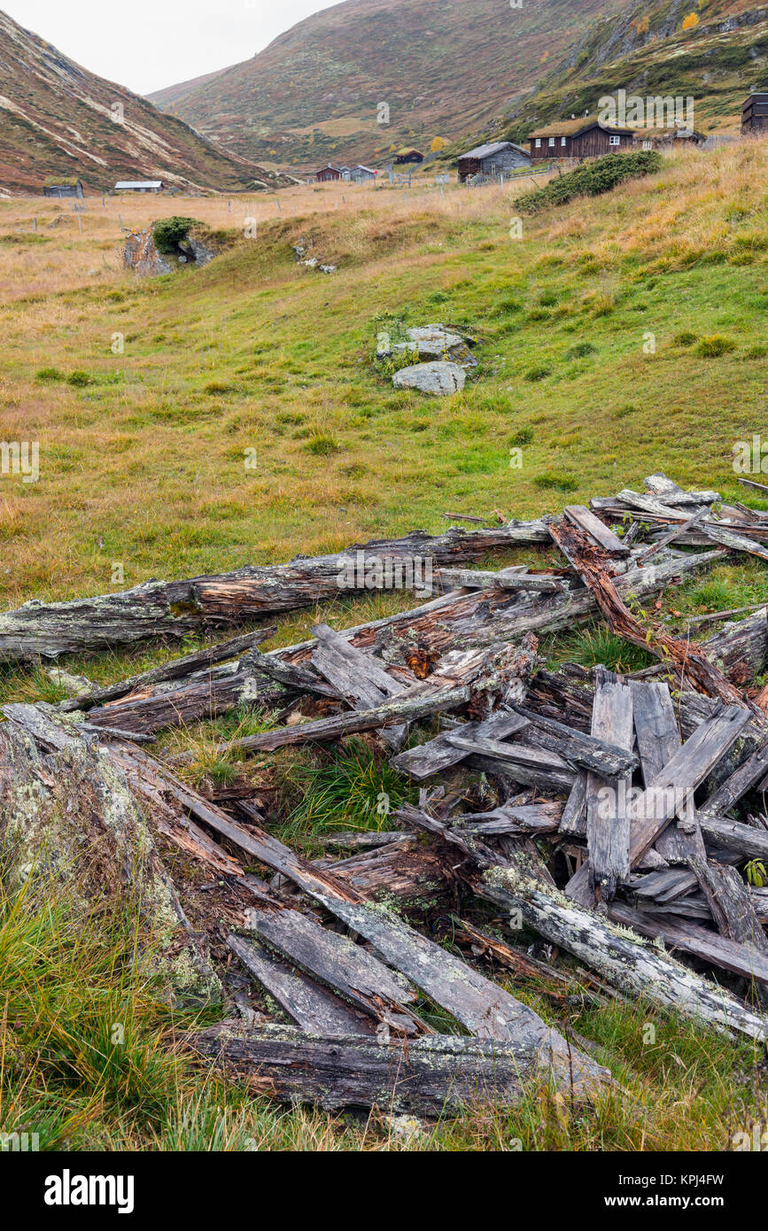 Shieling in Rondane, Norway Stock Photo - Alamy