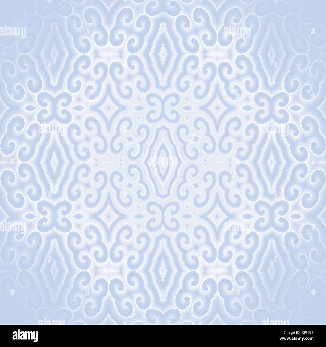 Blue Diamond Pattern Wallpaper