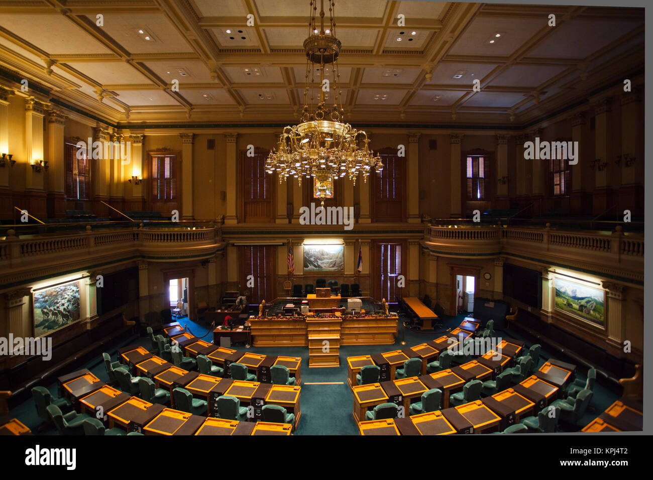 Interior Colorado State Capitol Building High Resolution Stock ...