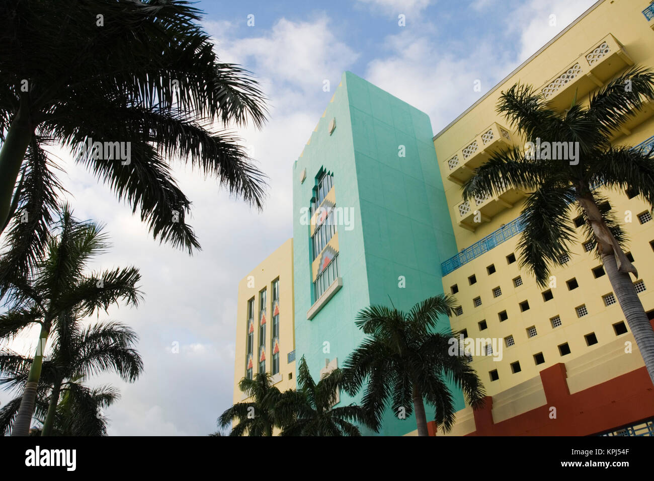 USA, Florida, Miami Beach: South Beach, China Grille Building Stock ...
