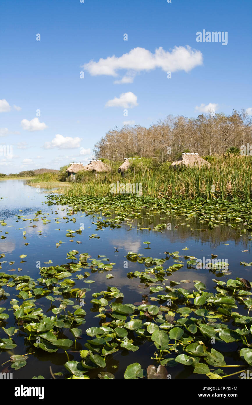 USA, Florida, Big Cypress Seminole Reservation: Billie Swamp Safari ...