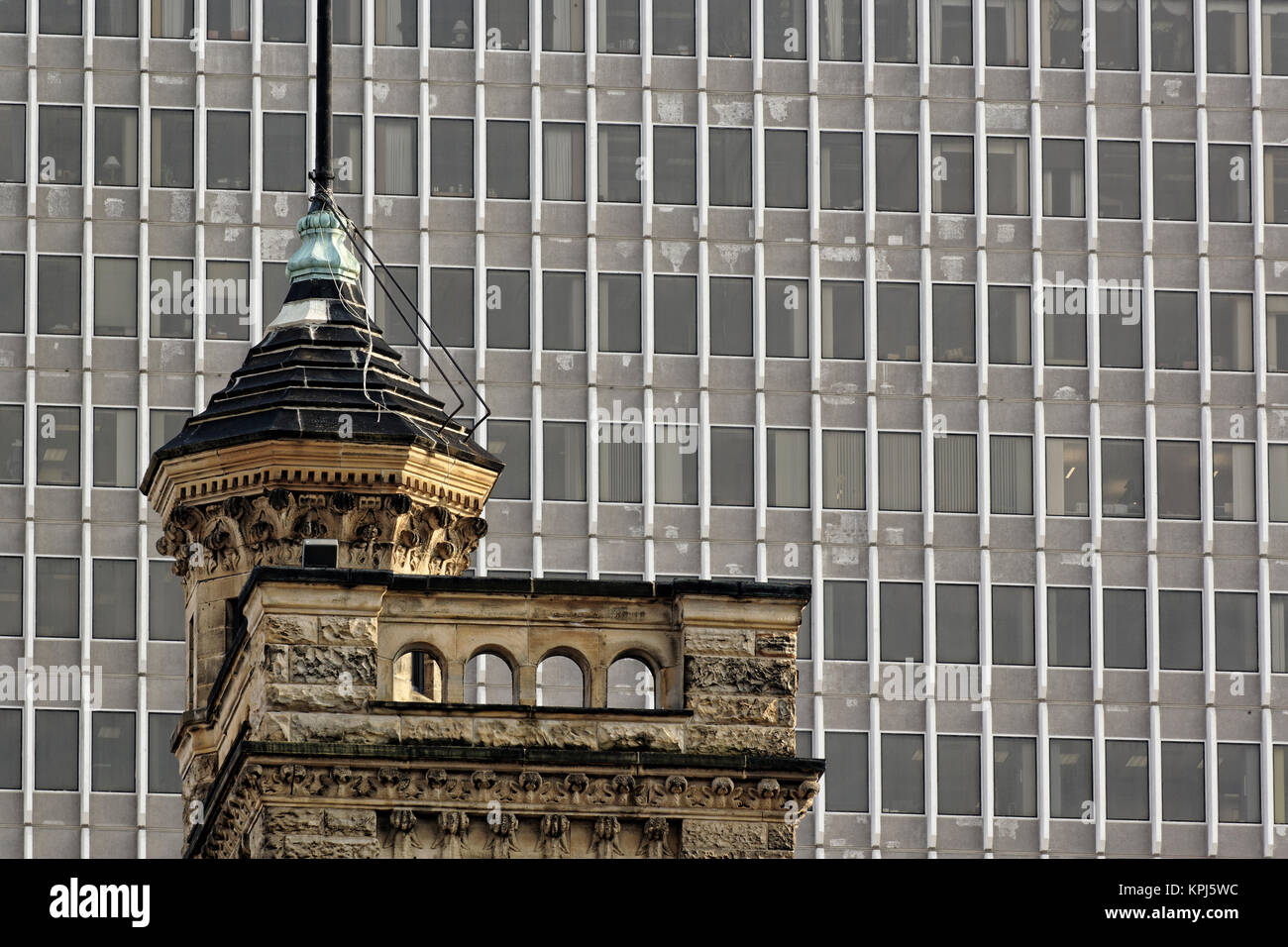 Architectural details, Main Street, Louisville, Kentucky Stock Photo ...