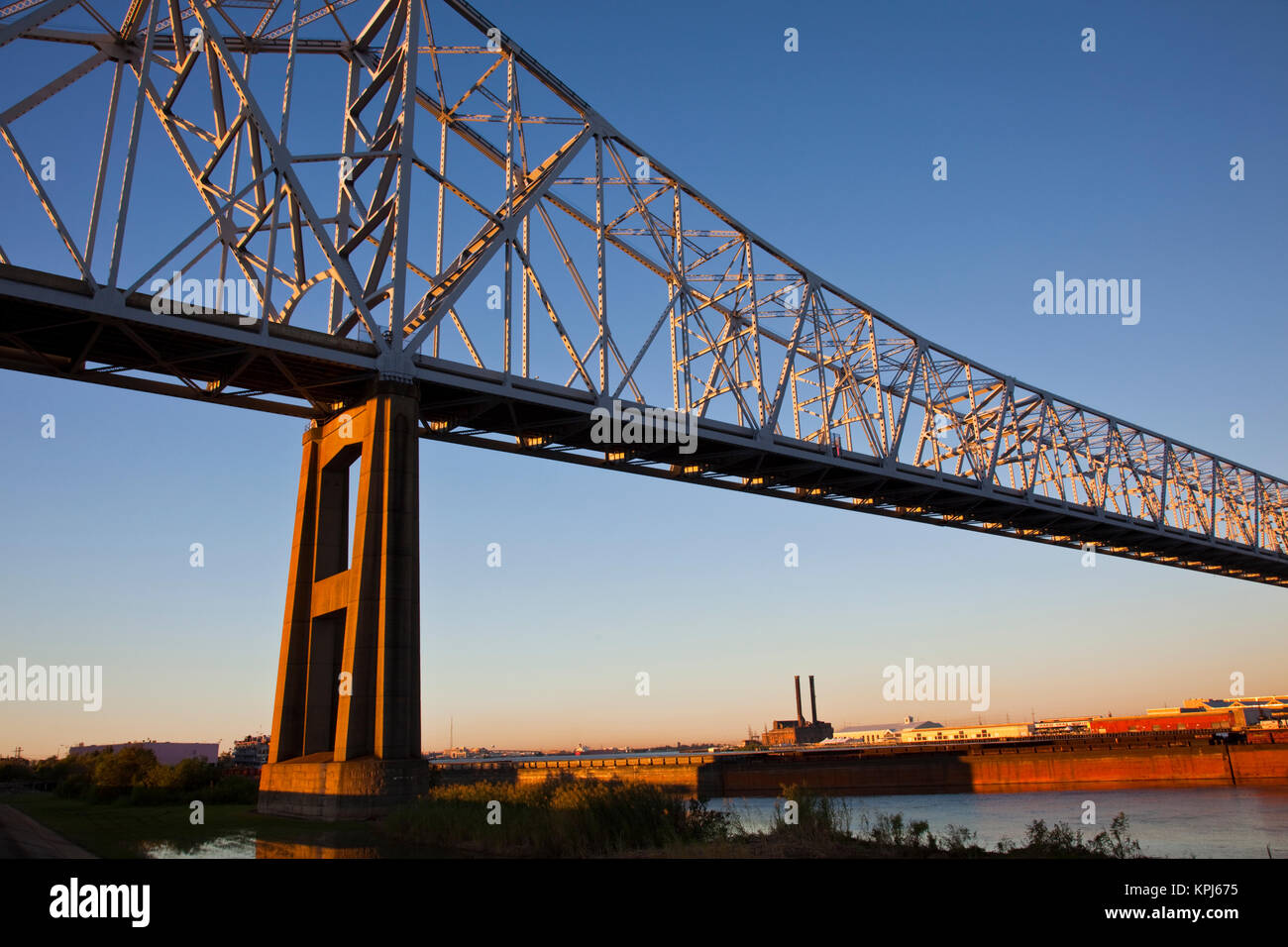 Greater New Orleans Bridge High Resolution Stock Photography and Images ...