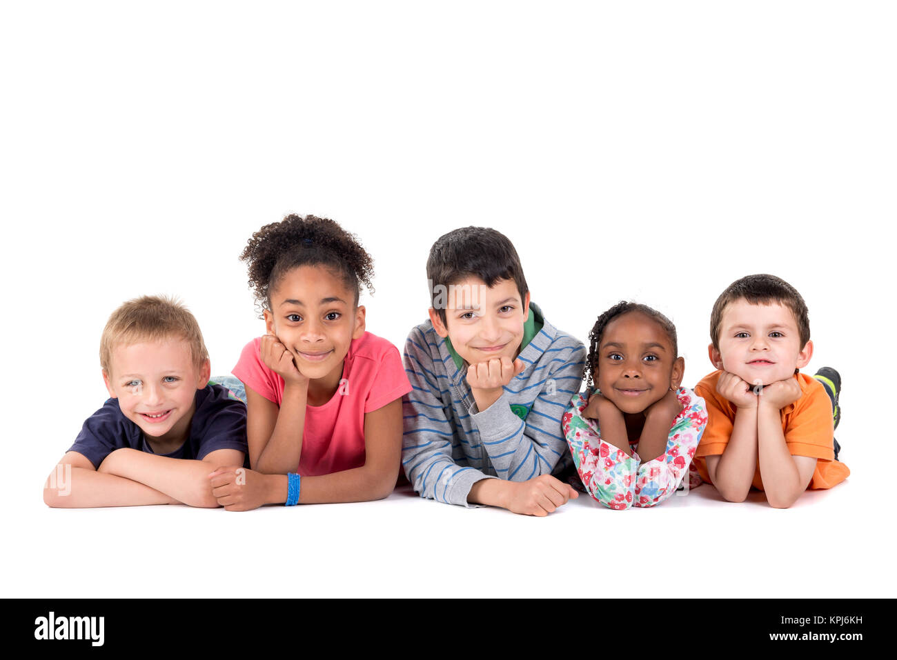 Group of children Stock Photo - Alamy