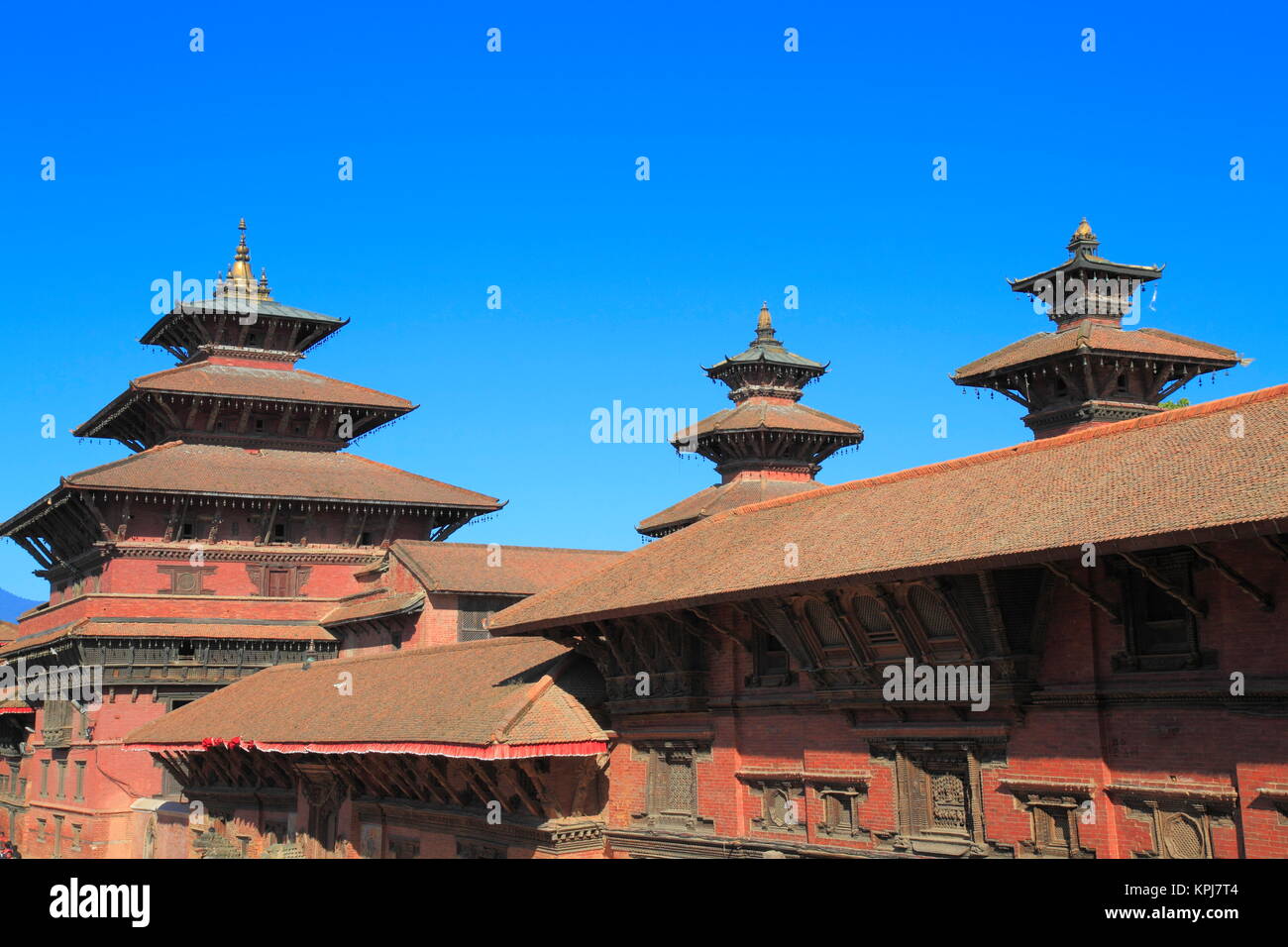 Kathmandu durbar square pray heritage hi-res stock photography and ...