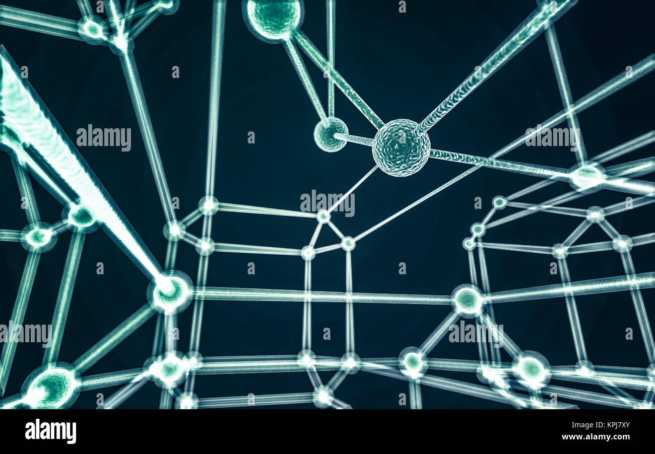 Science Molecule DNA Model Structure Stock Photo - Alamy