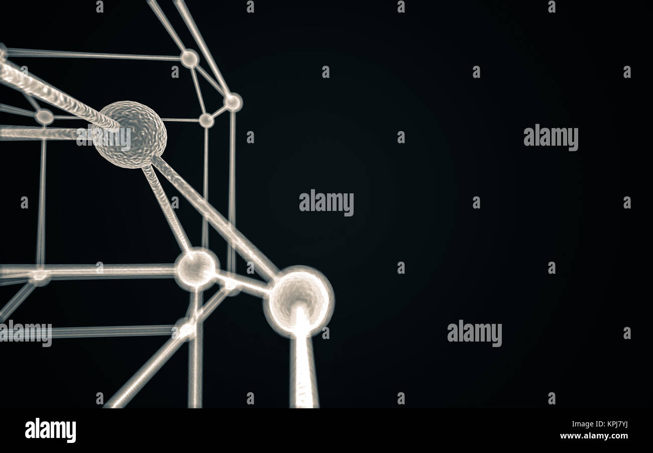 Science Molecule DNA Model Structure Stock Photo - Alamy