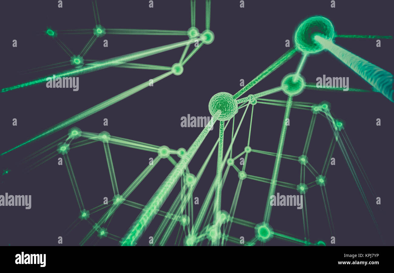 Science Molecule DNA Model Structure Stock Photo - Alamy