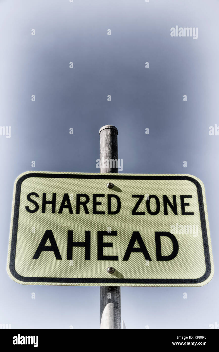 in australia the sign of shared zone ahead concept of safety in the ...
