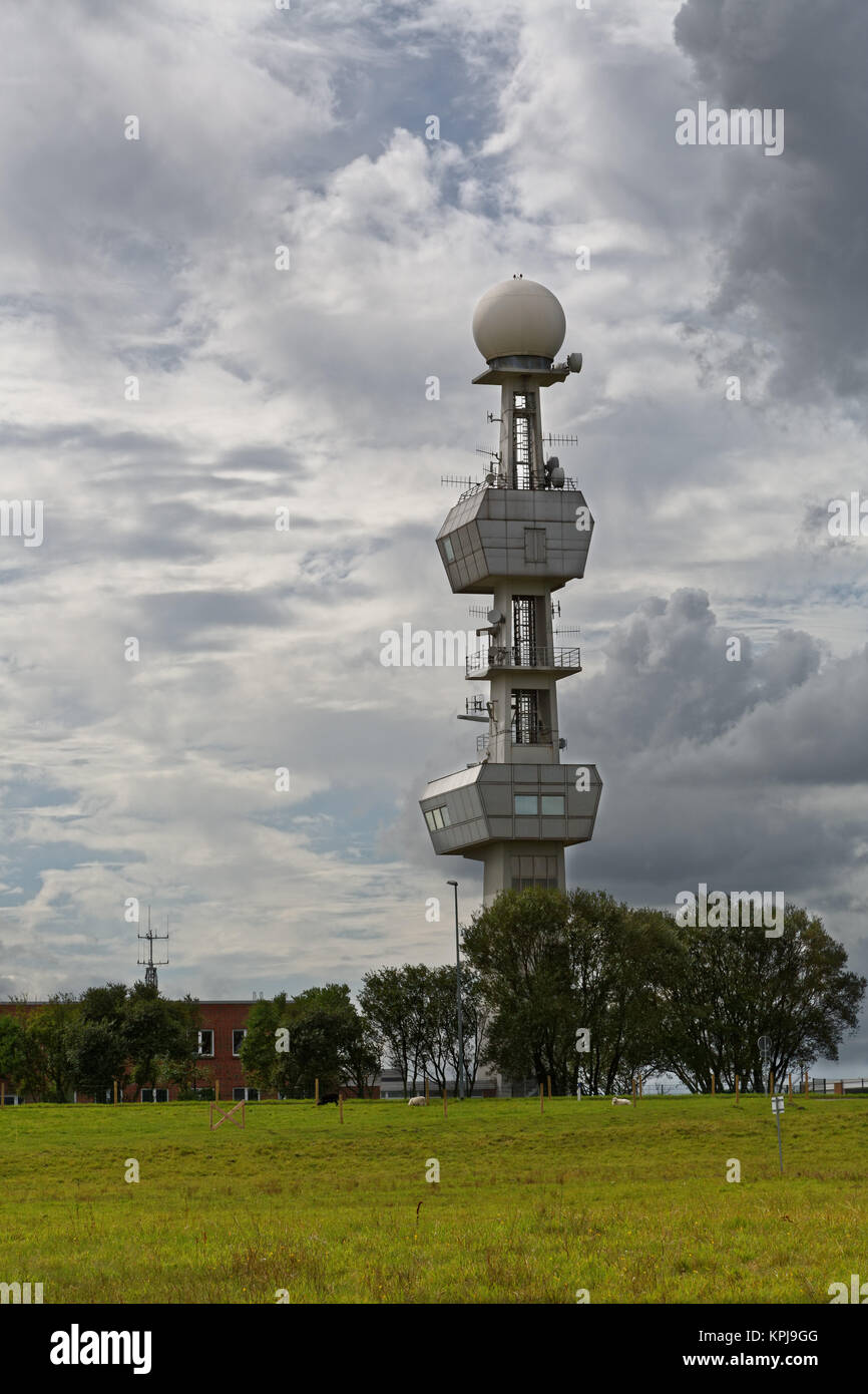 radar tower at knock Stock Photo - Alamy