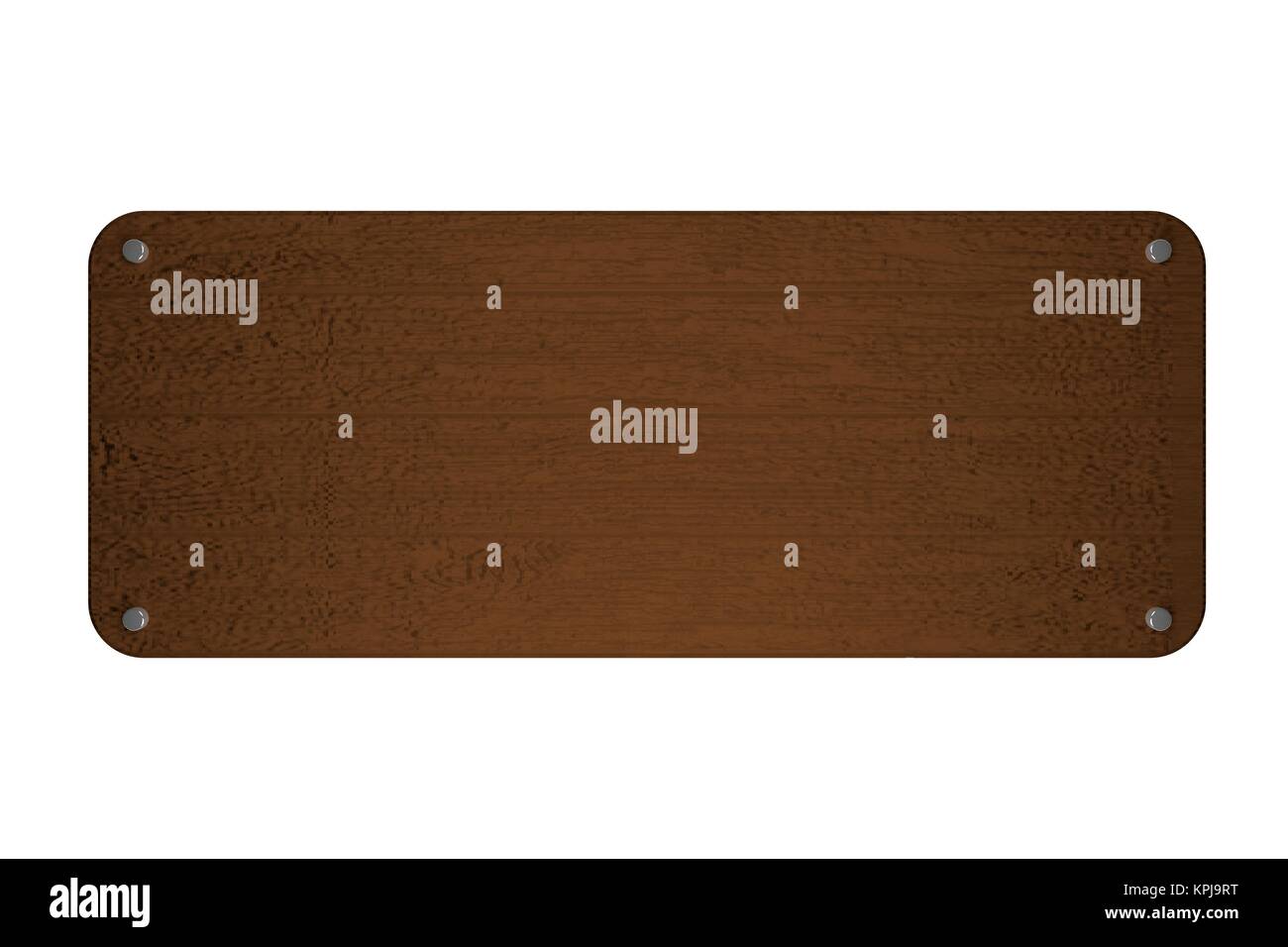 Empty wooden sign Stock Photo - Alamy