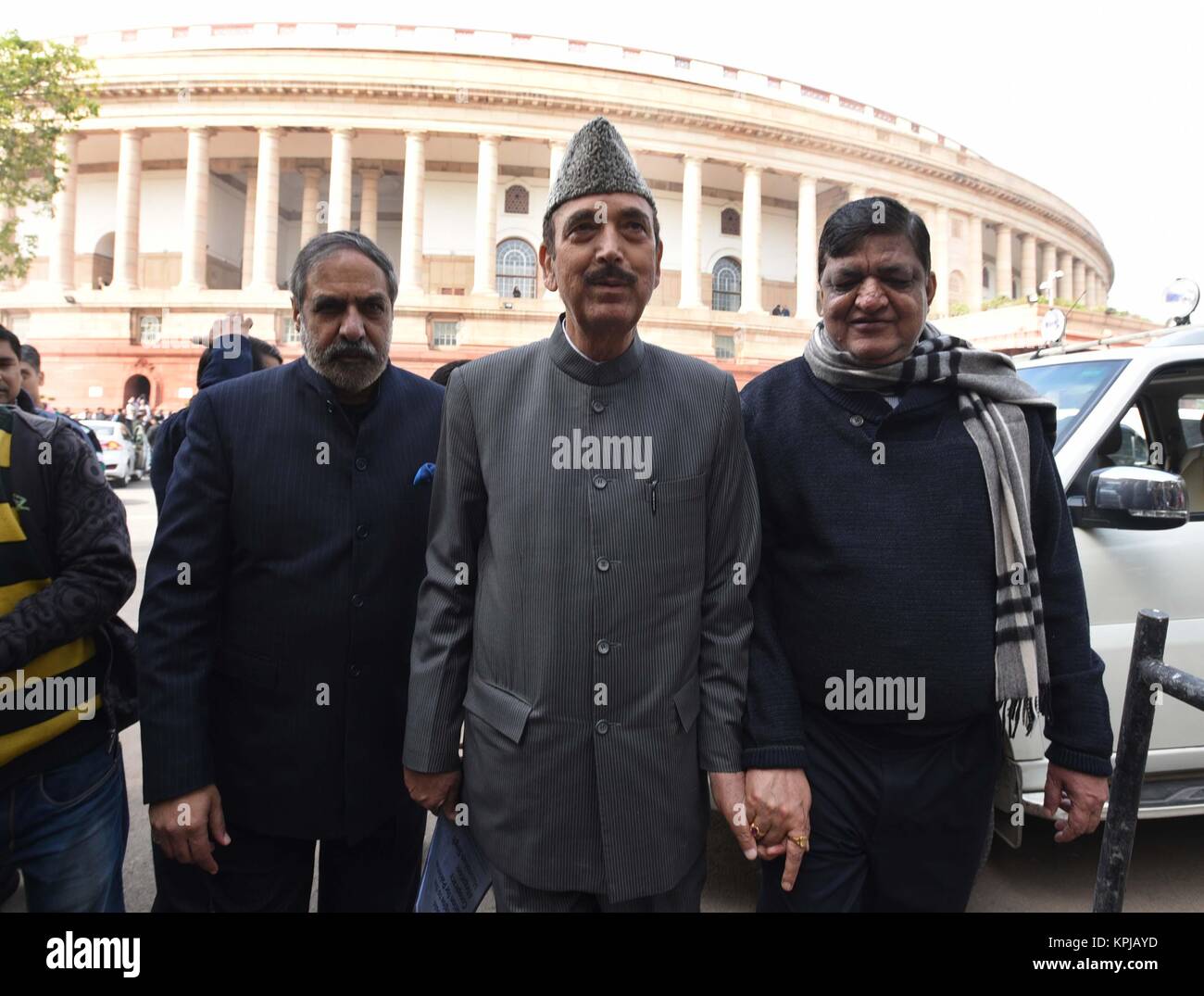 New Delhi, India. 15th December, 2017. Leader of Opposition Rajya Sabha ...