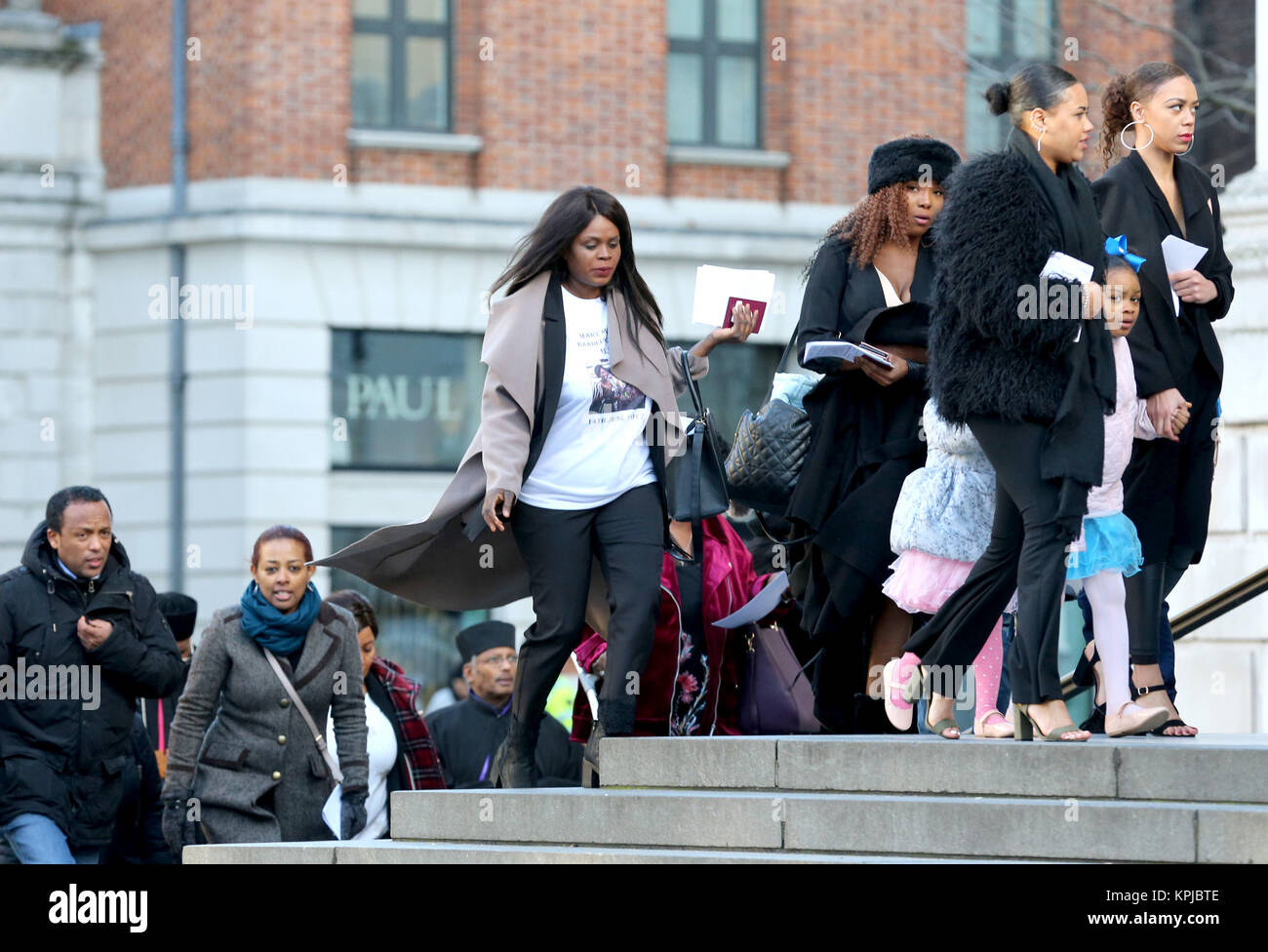 London, UK. 14th Dec, 2017. Grenfell Tower Memorial Service. Grenfell ...