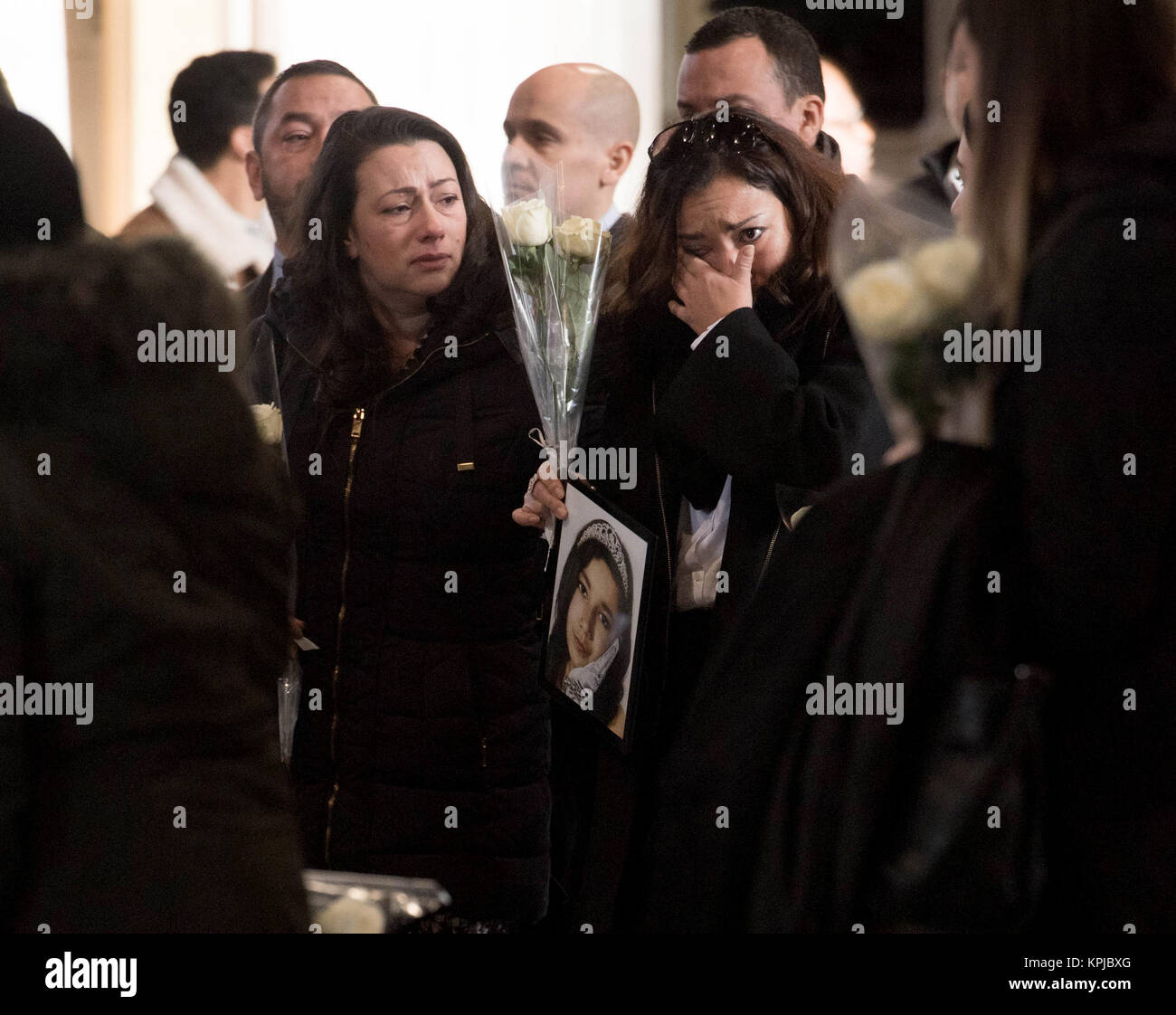London, UK. 14th Dec, 2017. Grenfell Tower Memorial Service. Grenfell ...