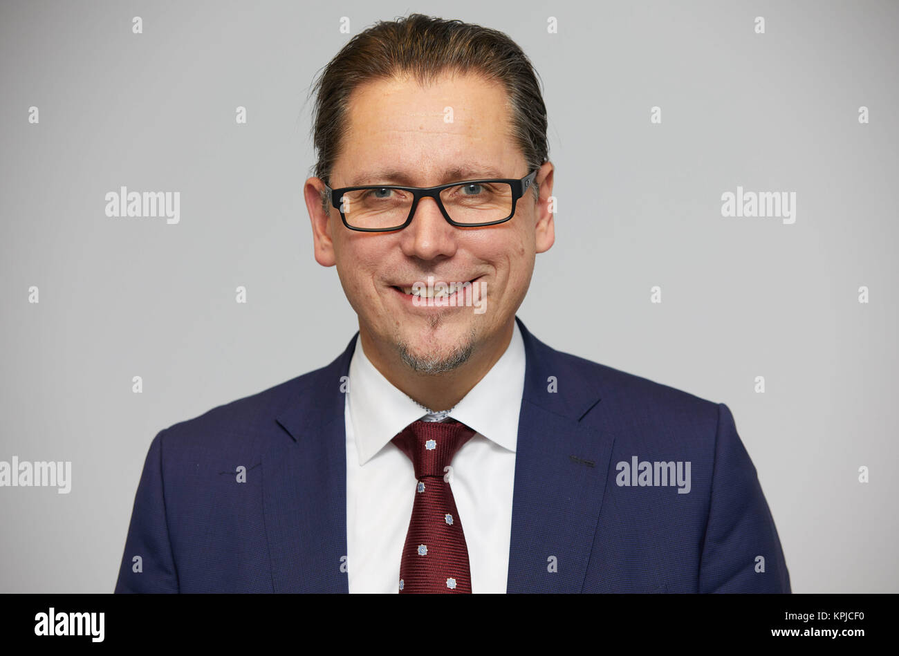 Hamburg, Germany. 14th Dec, 2017. Remi Eriksen, managing director and ...