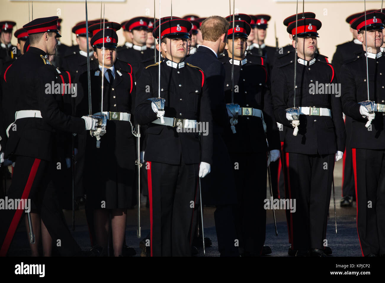 Sandhurst, UK. 14th December, 2017. The Sovereign’s Parade at the Royal ...