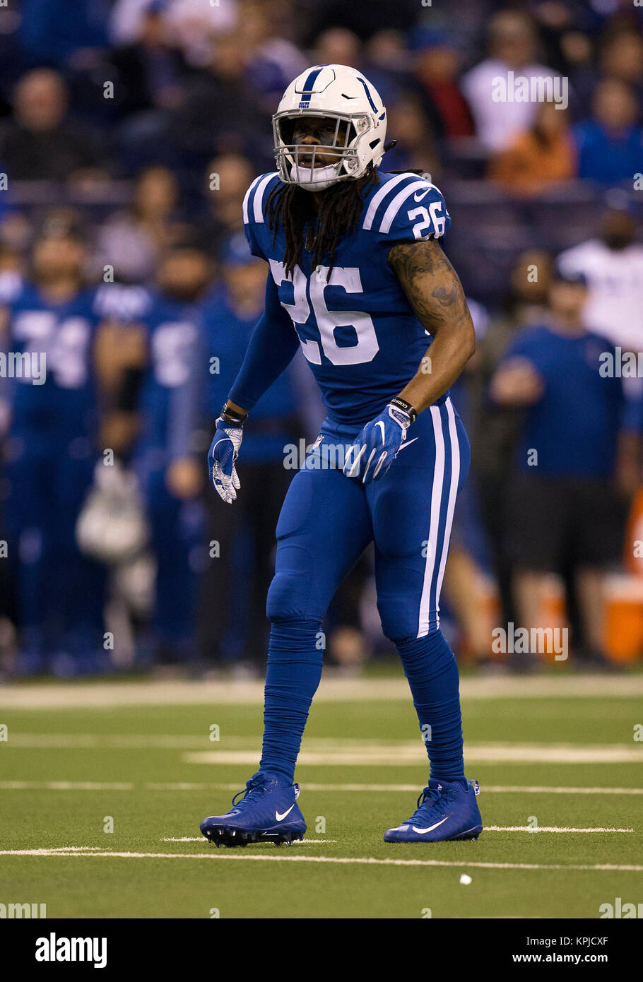 December 14, 2017: Indianapolis Colts defensive back Clayton Geathers ...
