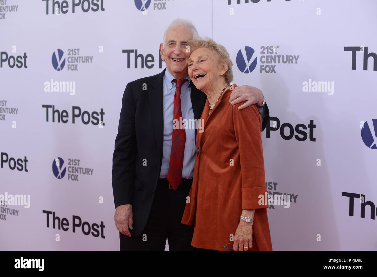 Daniel Ellsberg arrives at 'The Post' Washington, DC Premiere at The ...
