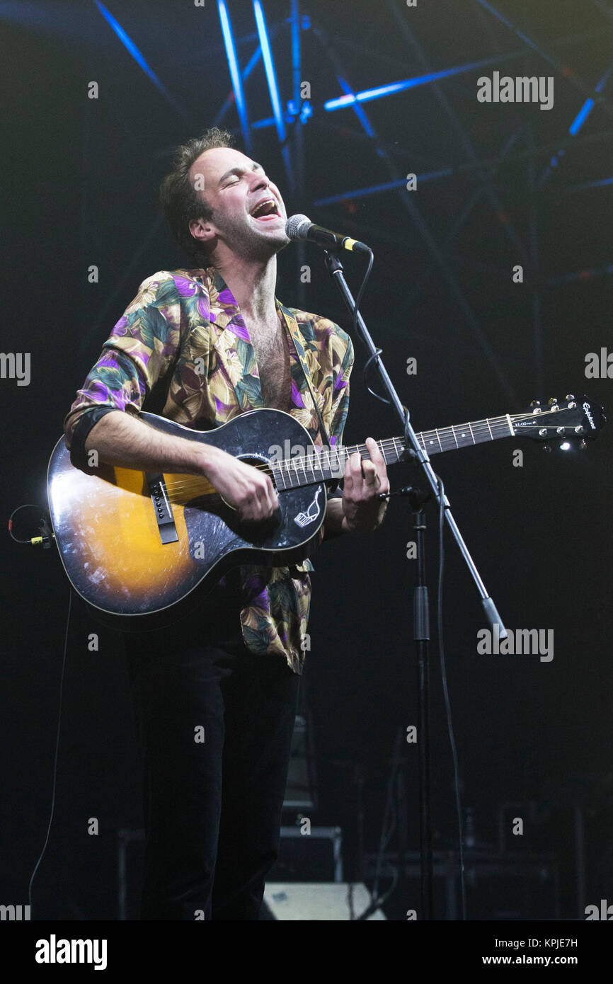 Rome, Italy. 15th December, 2017. Joe victor Live at atlantico in rome ...