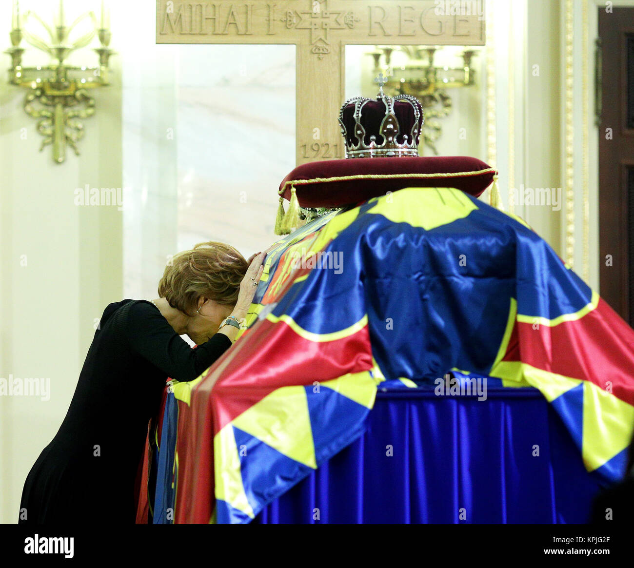 Rumanian royal family and european royals at the Throne Hall in the ...