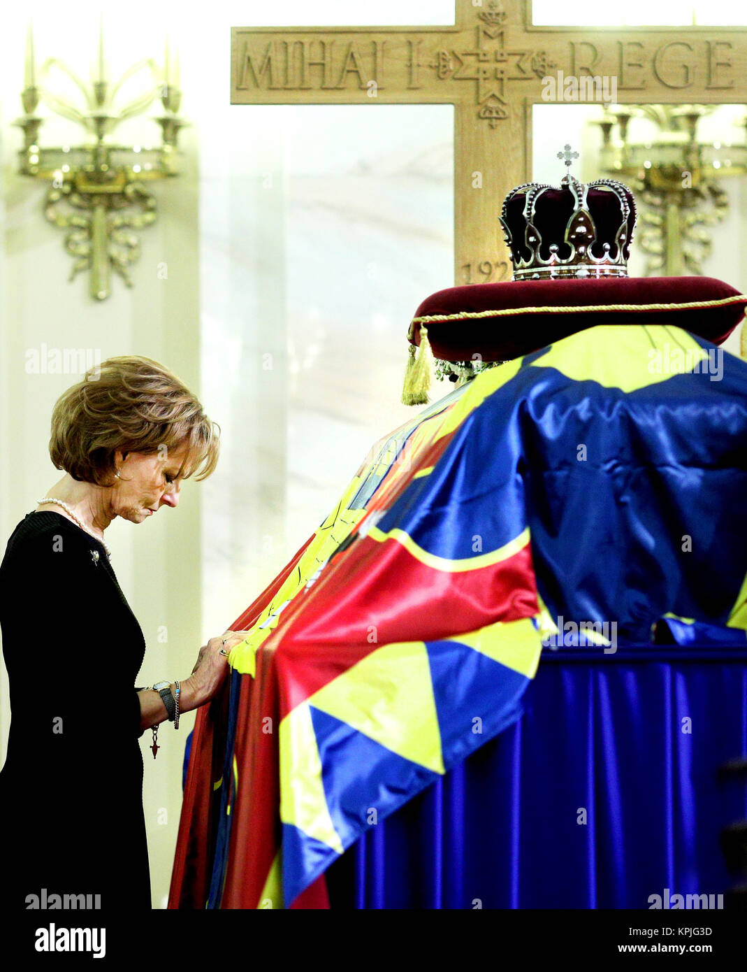 Rumanian royal family and european royals at the Throne Hall in the ...