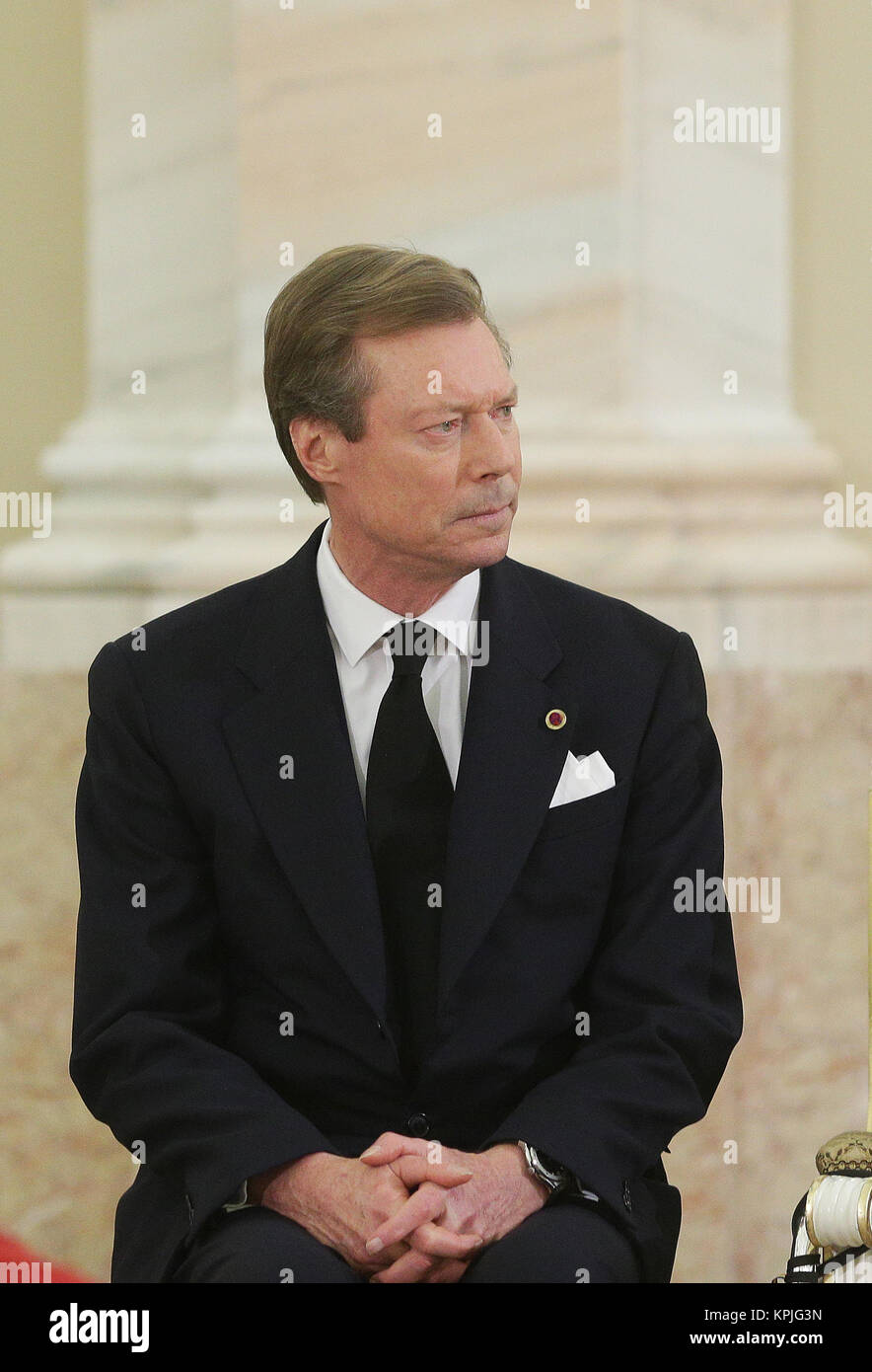 Rumanian royal family and european royals at the Throne Hall in the ...