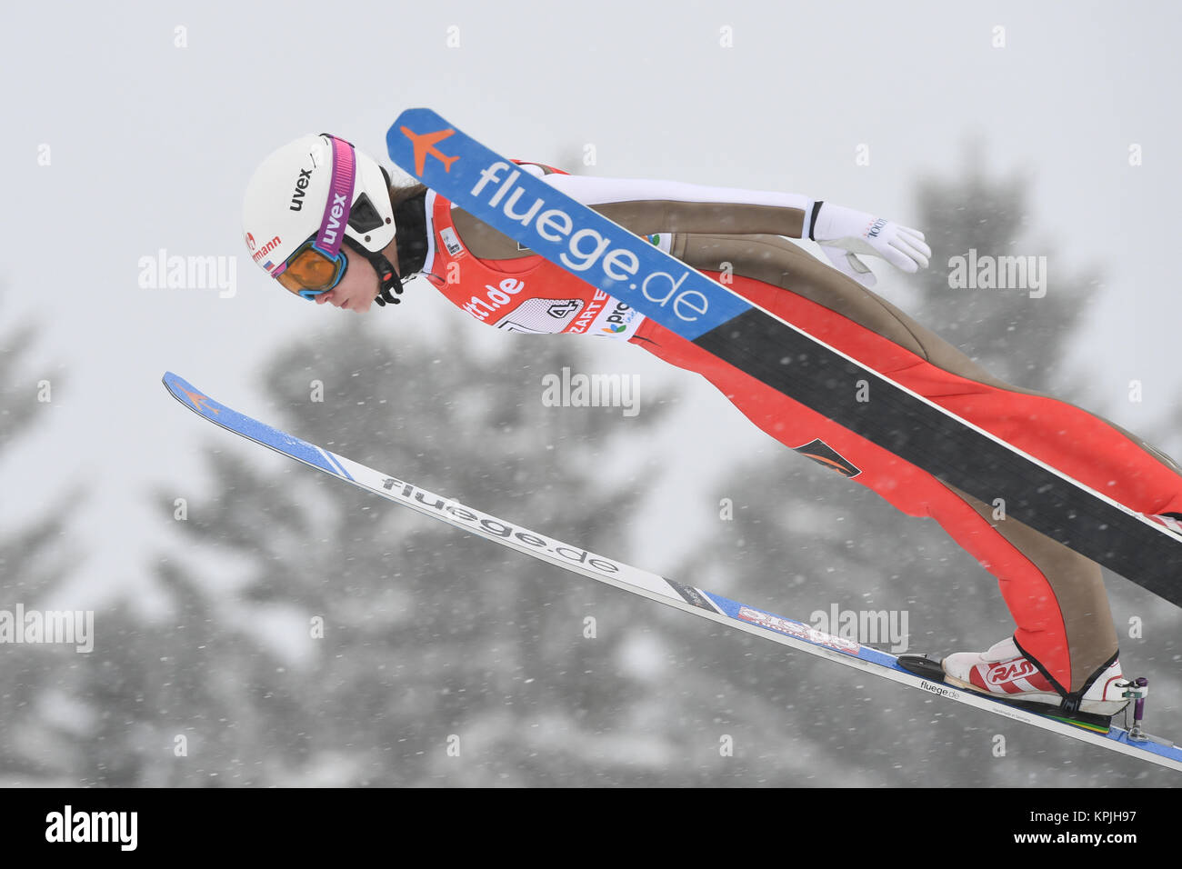 Hinterzarten, Germany. 16th Dec, 2017. Russia's Irina Avvakumova in ...