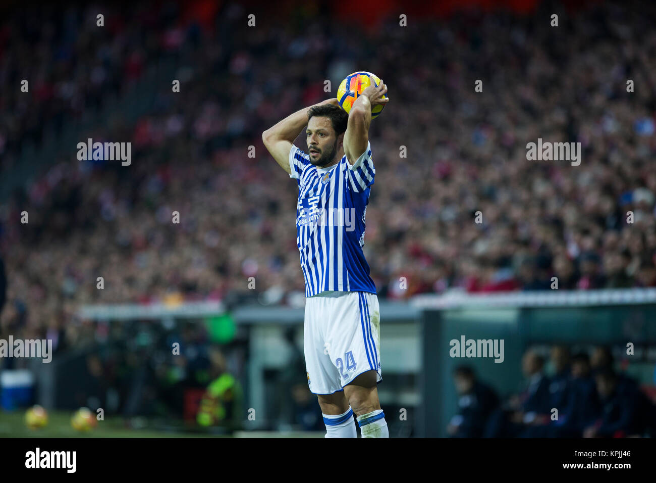 (24) Alberto de la Bella Madueno during the Spanish La Liga soccer ...