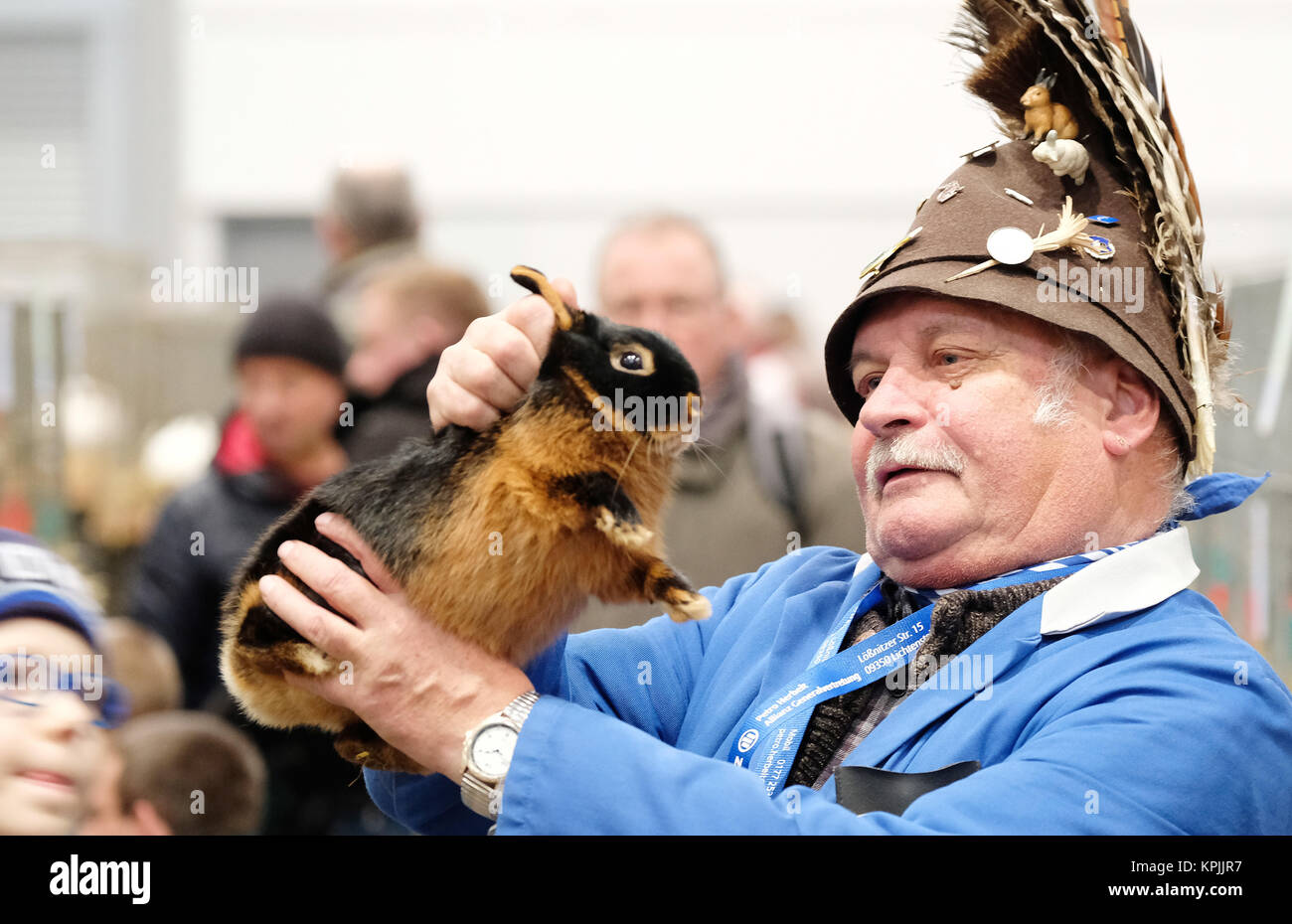 Leipzig, Germany. 16th Dec, 2017. Breeder Emil Wetzer from ...