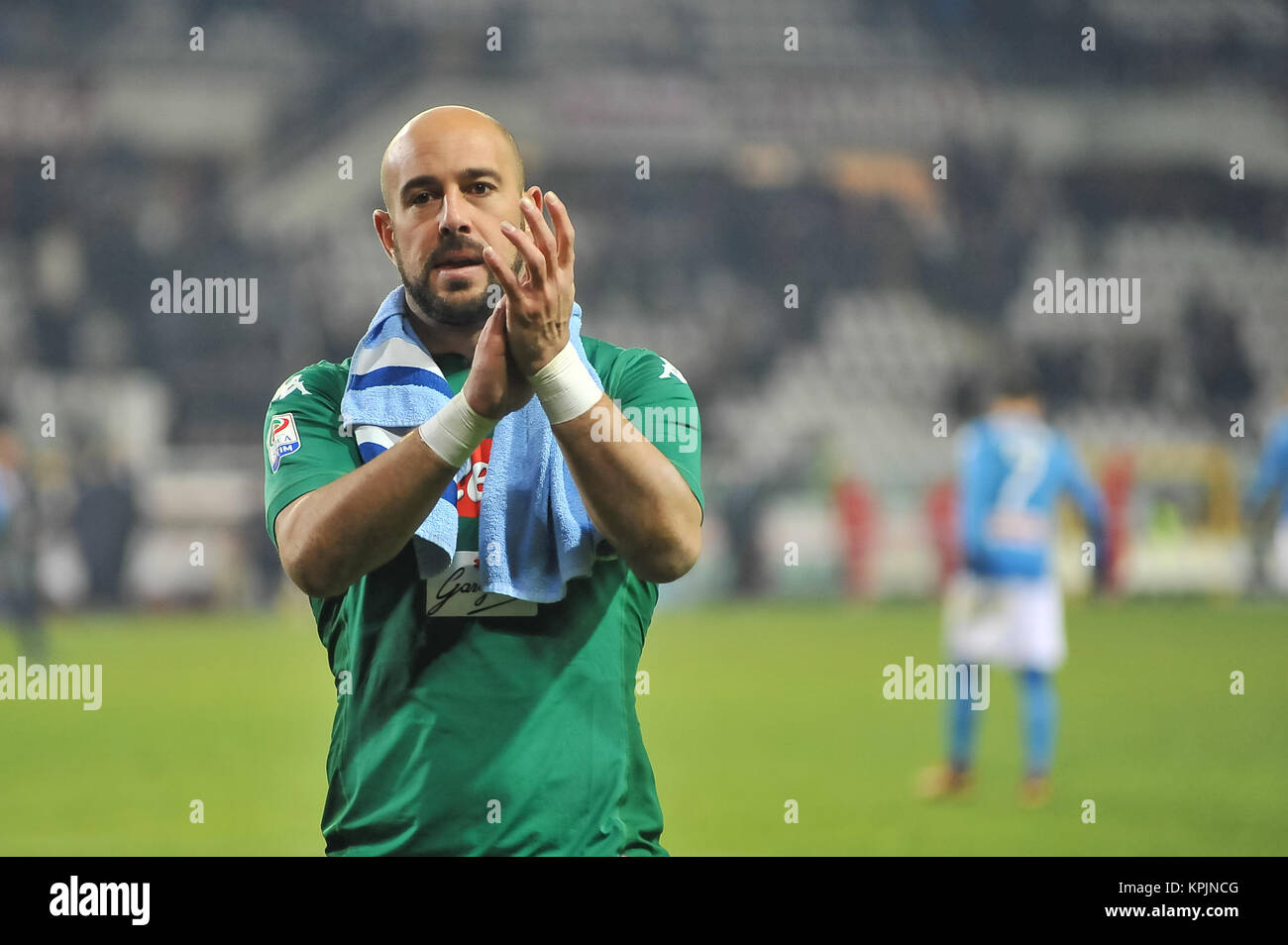 Jose Manuel Reina (SSC Napoli) during the Serie A football match ...