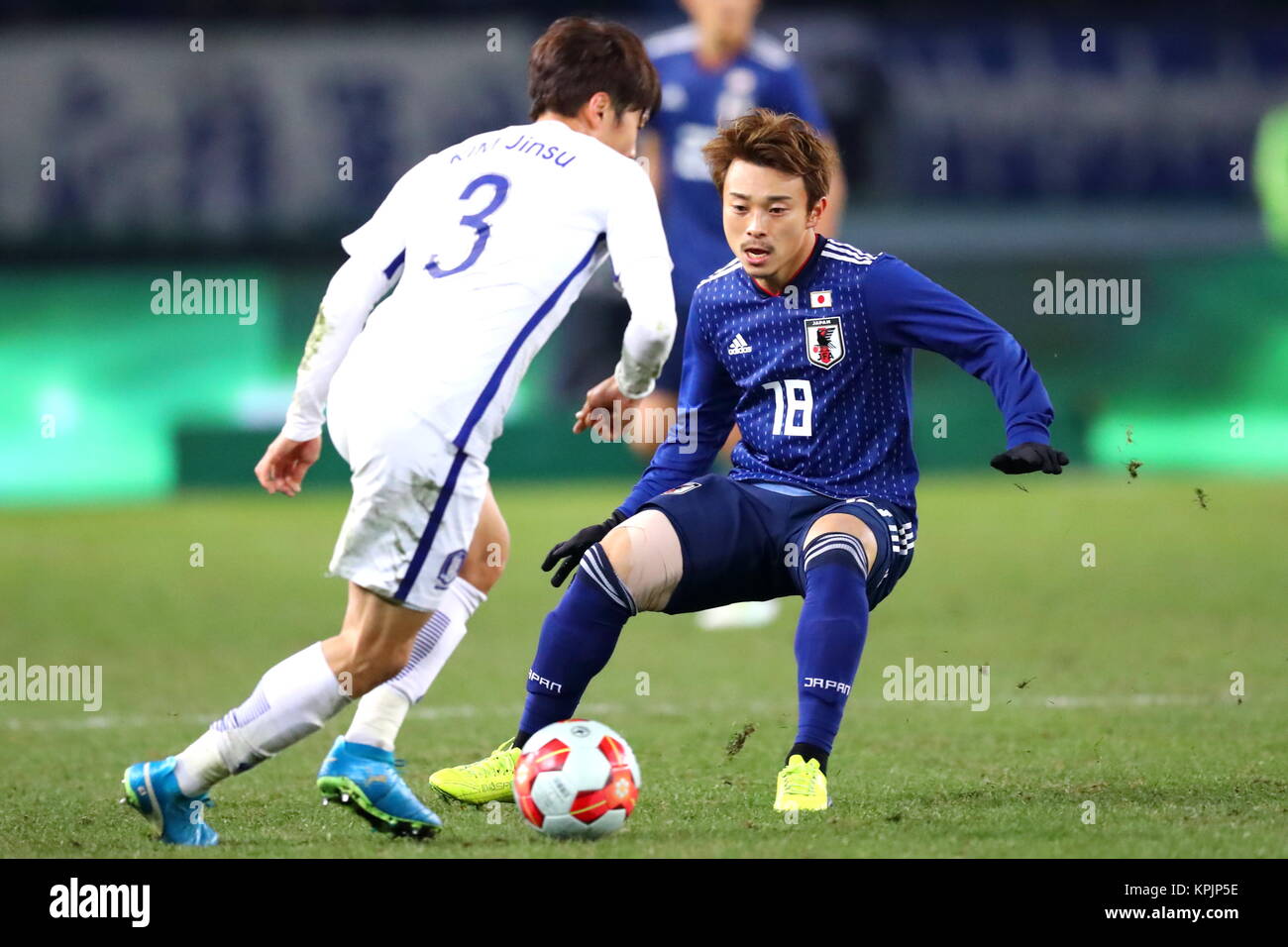 Tokyo, Japan. 16th Dec, 2017. Hiroyuki Abe (JPN) Football/Soccer : EAFF ...