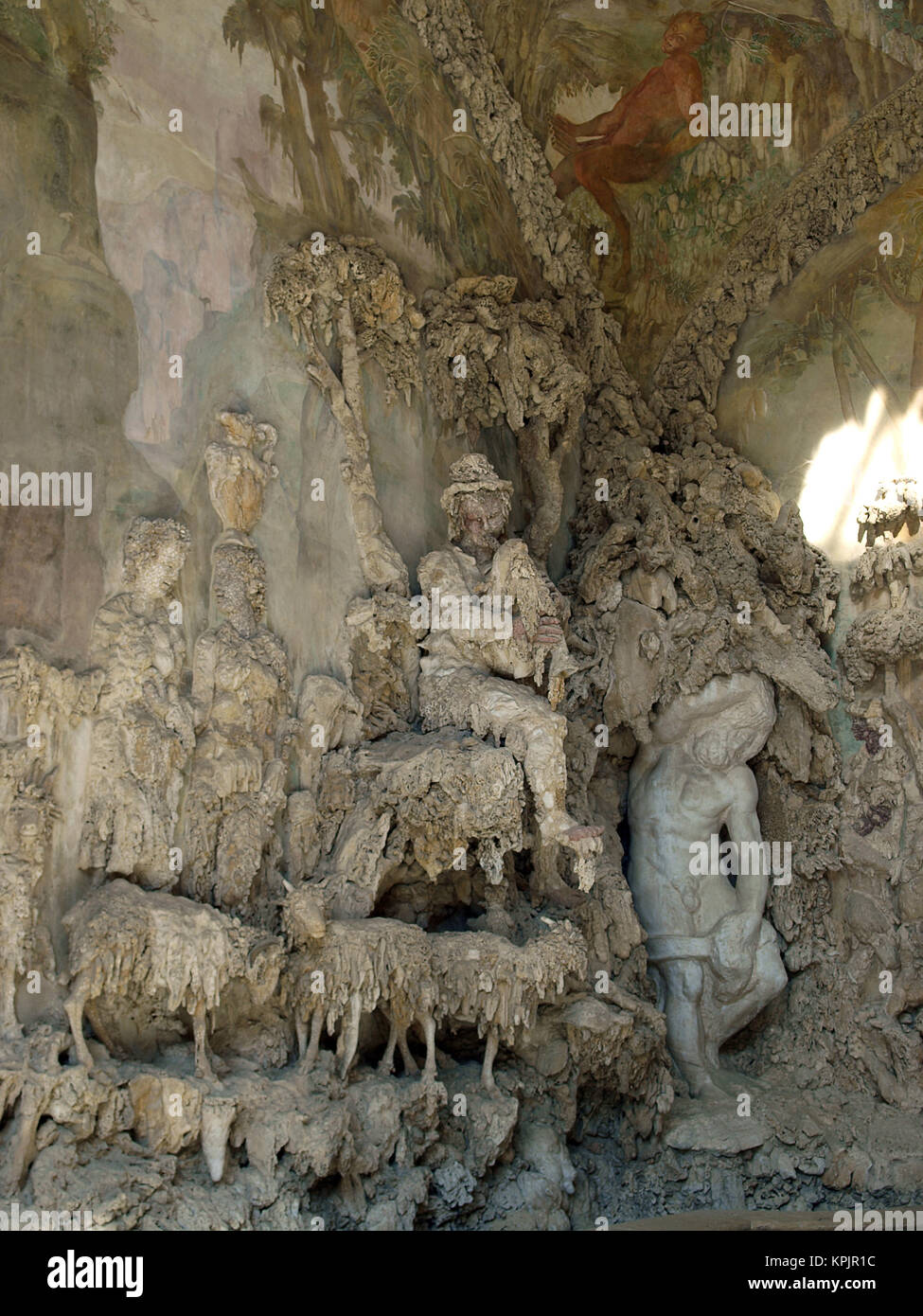 Florence - Grotto by Buontalenti in Boboli Gardens Stock Photo - Alamy