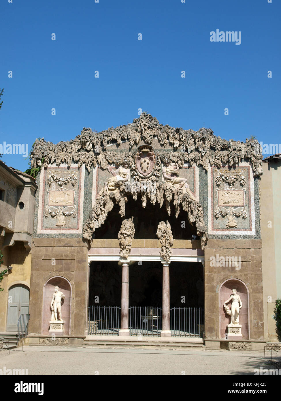 Florence - Grotto by Buontalenti in Boboli Gardens Stock Photo - Alamy