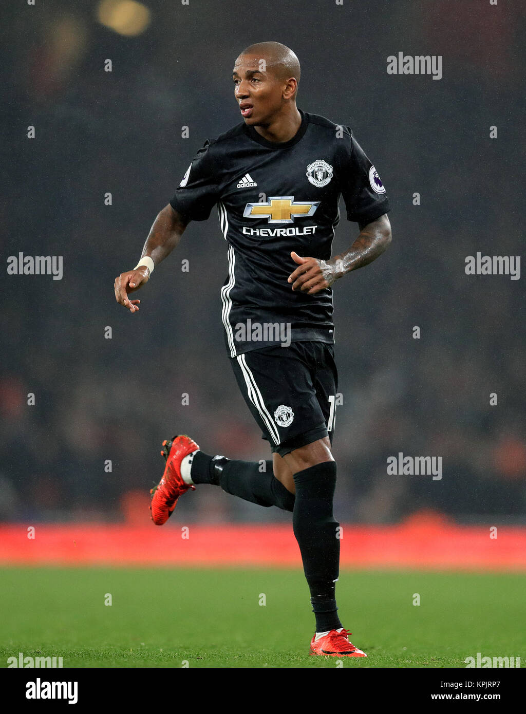 Ashley Young, Manchester United Stock Photo - Alamy