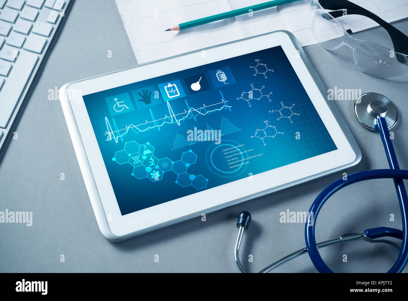 Doctor tools hi-res stock photography and images - Alamy