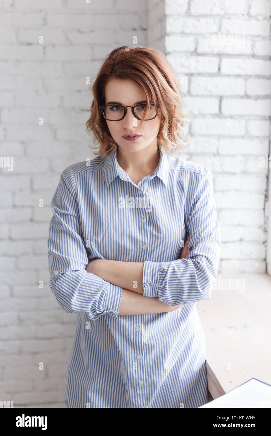 Serious portrait hi-res stock photography and images - Alamy