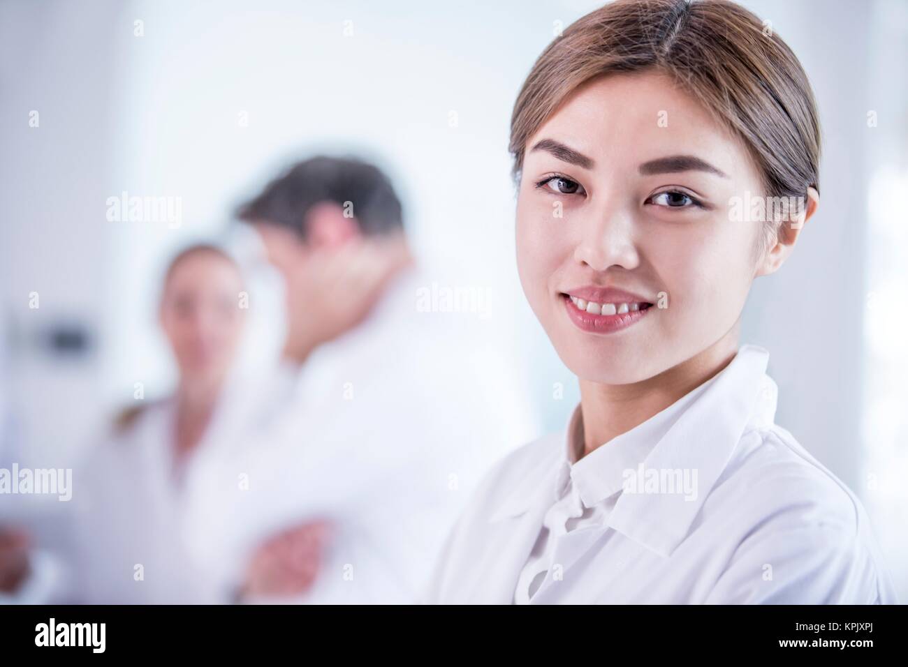 Young female medical student, portrait Stock Photo - Alamy
