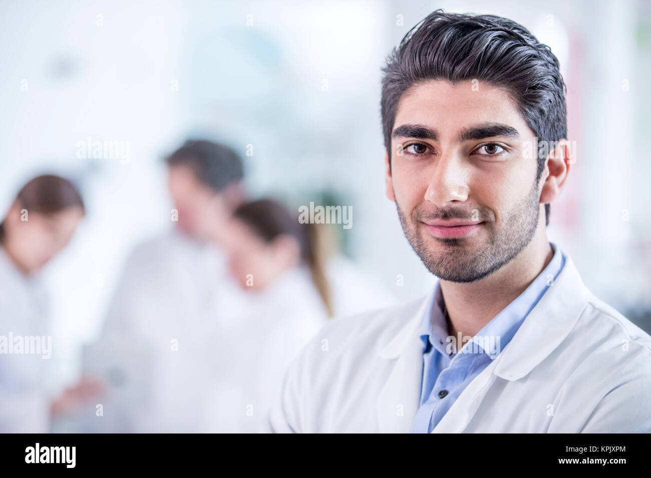 Young male medical student, portrait Stock Photo - Alamy