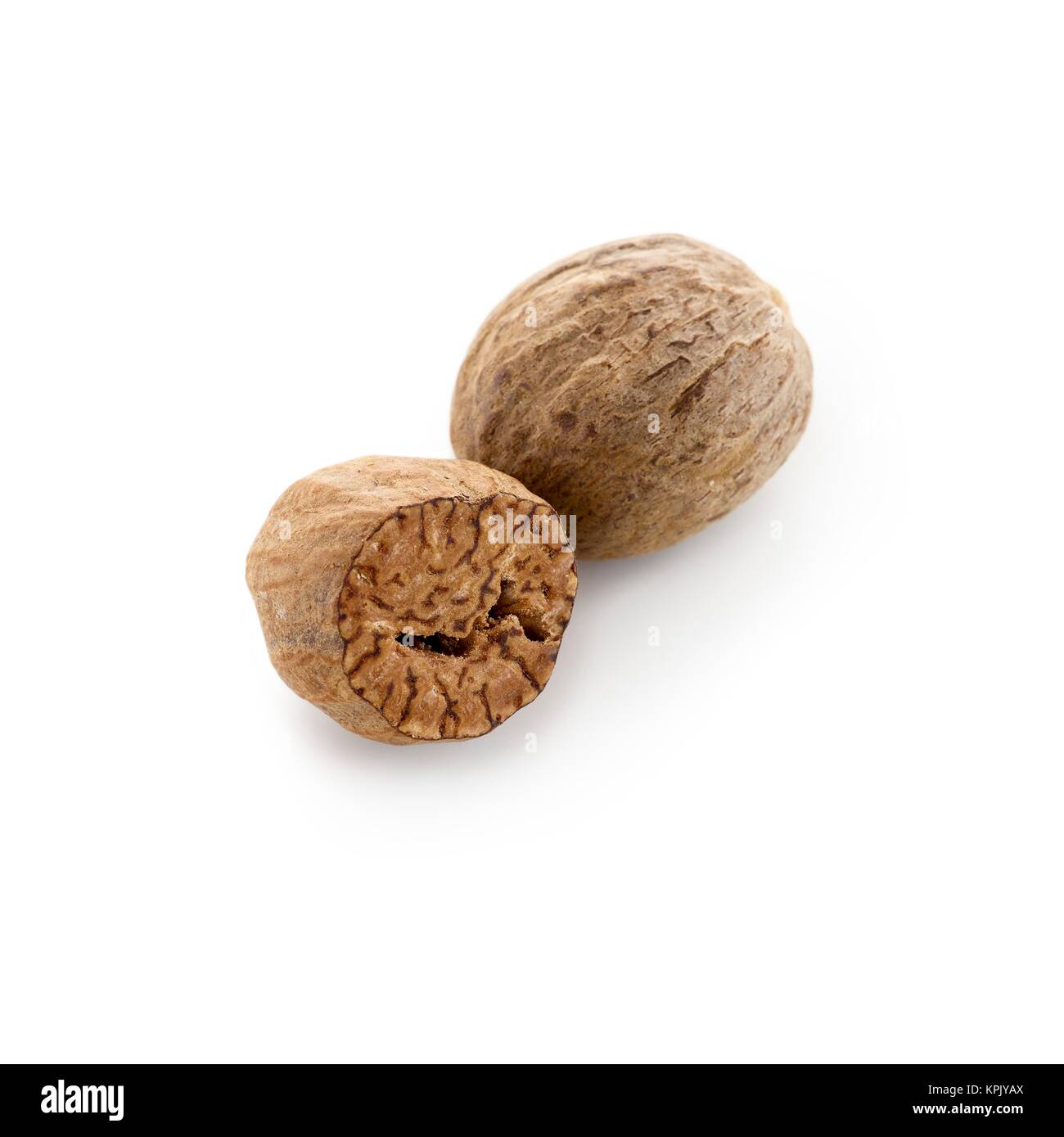 Nutmeg, studio shot Stock Photo - Alamy